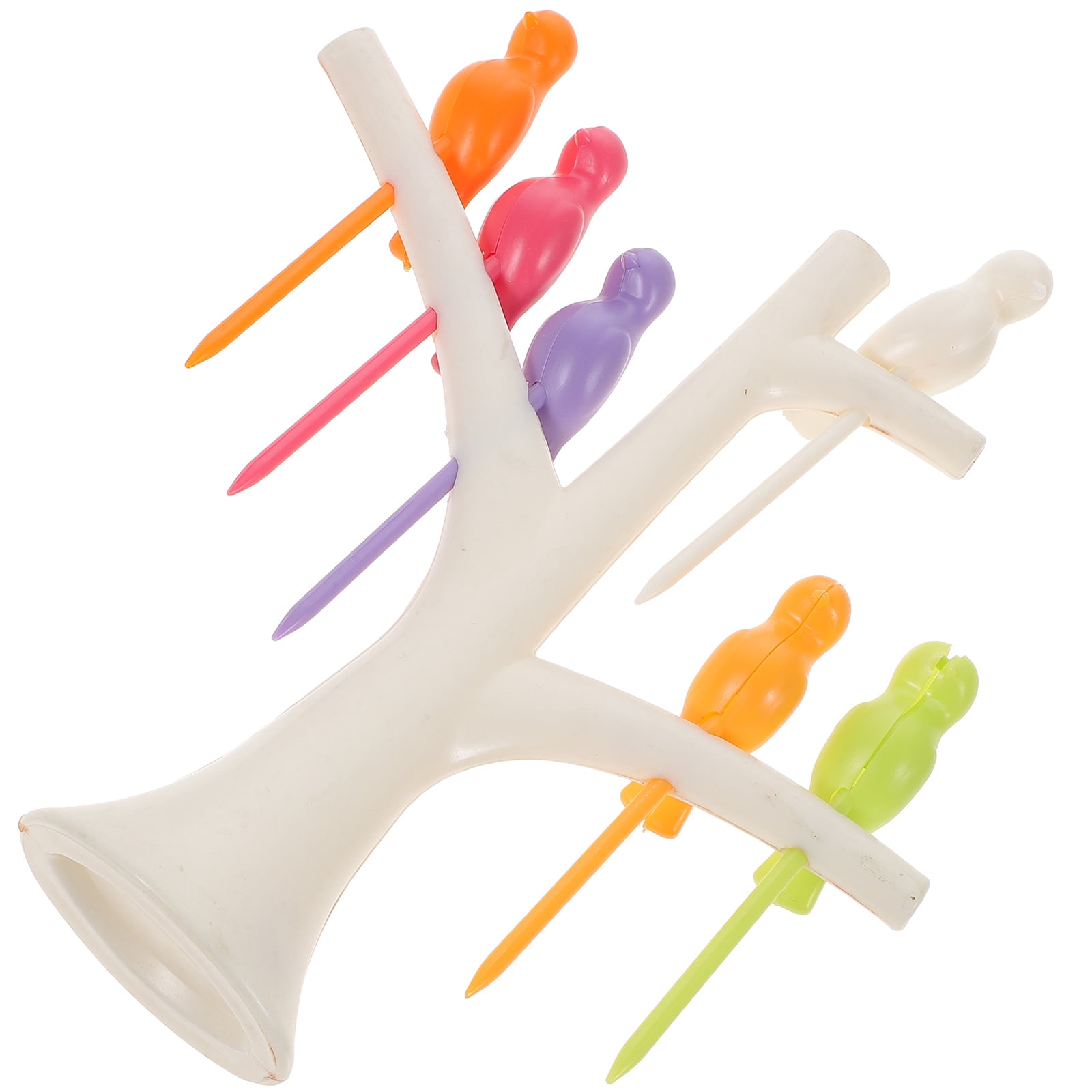 KALLORY 1Set Fruit Toothpick Set with Creative Design Perfect for Home ...