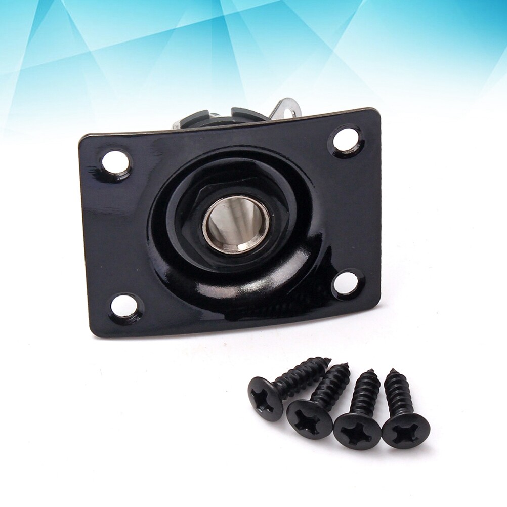 KALLORY 1Set Input Jack For Electric Guitar With Professional Indented ...