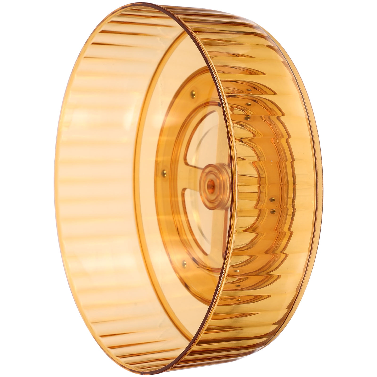 KALLORY 1Set Rack for Kitchen and Bathroom 8.7x8.7x2.6in with Rotatable ...