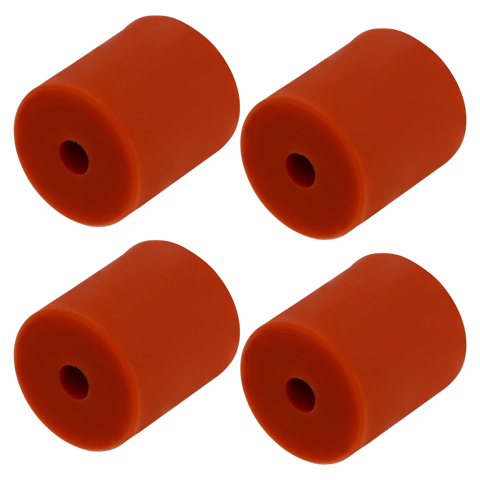 KALLORY 1Set Red Silicone Solid Bed Mounts for 3D Printer Leveling and ...
