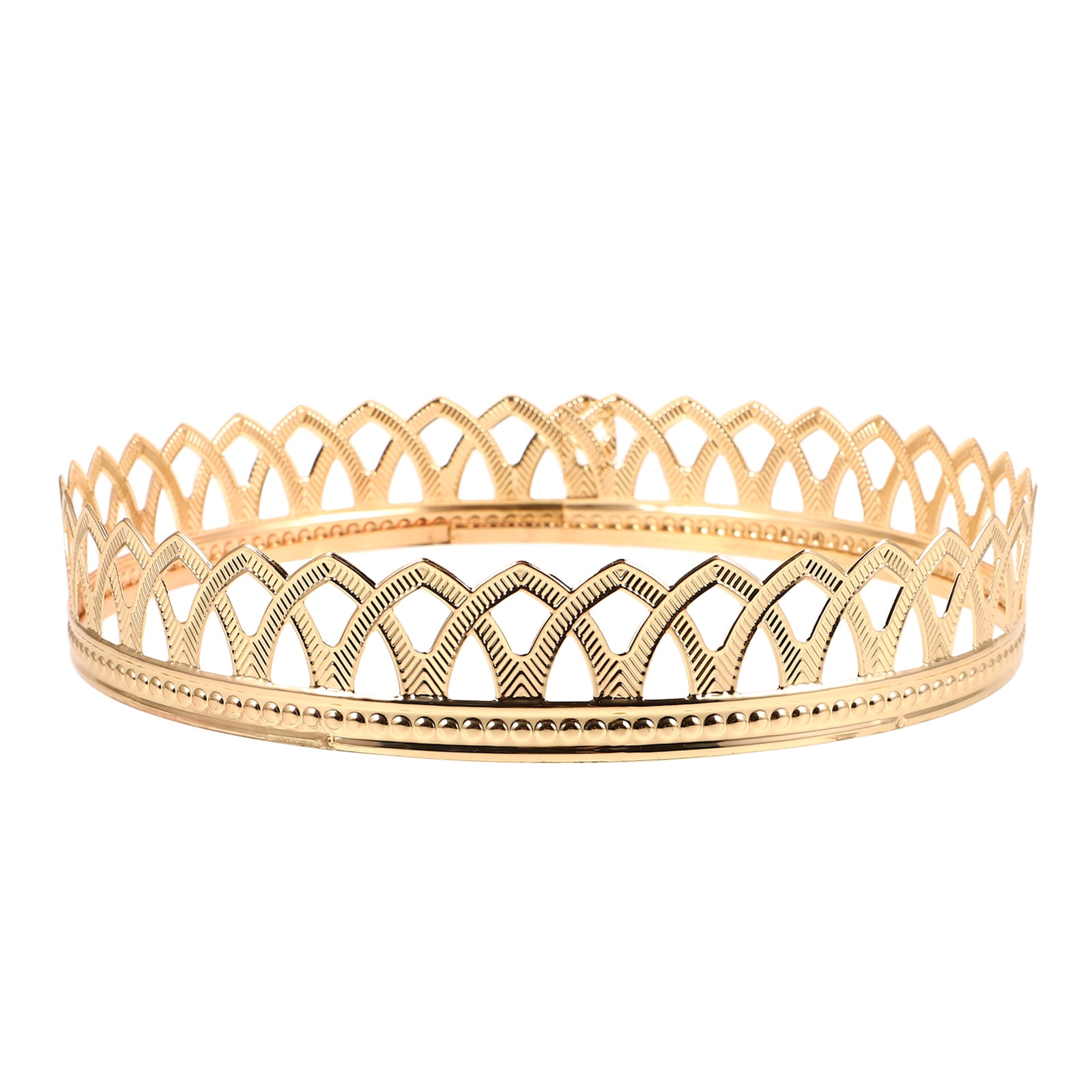KALLORY 1Set Retro Crown King Crowns for Performance Golden Metal ...