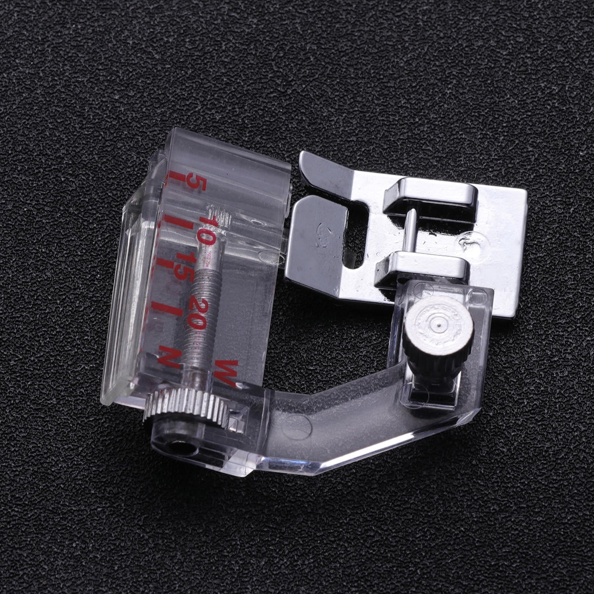 KALLORY 1Set Silver Bias Binder Tape Binding Foot Presser Foot for ...