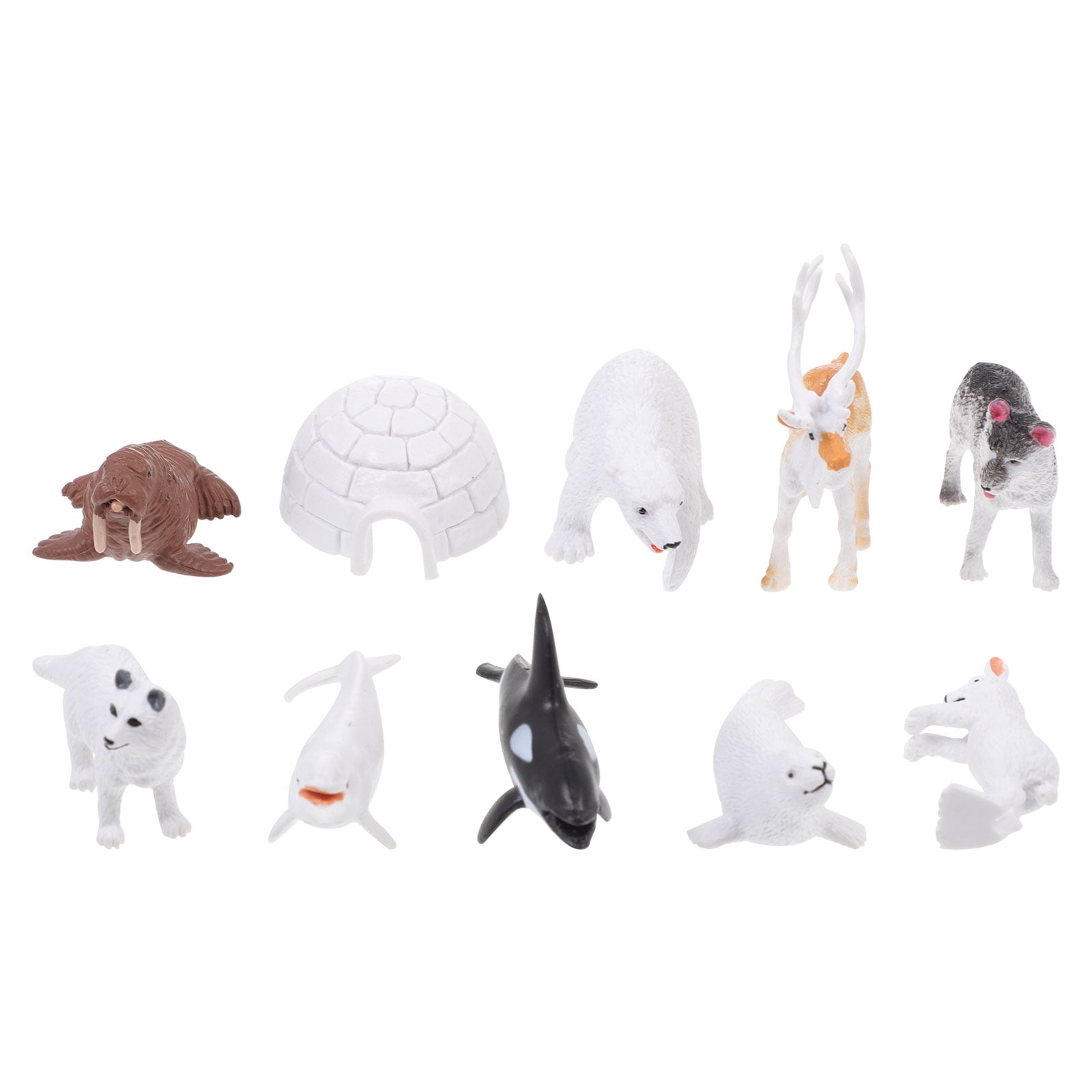 KALLORY 1Set Simulated Animal Models Small Toy Animals for Kids ...