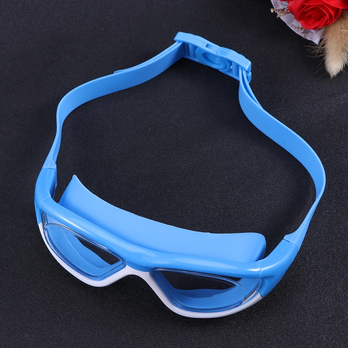 KALLORY 1Set Uv Goggles Swimming for Kids with Anti-Fog and No Leak in ...