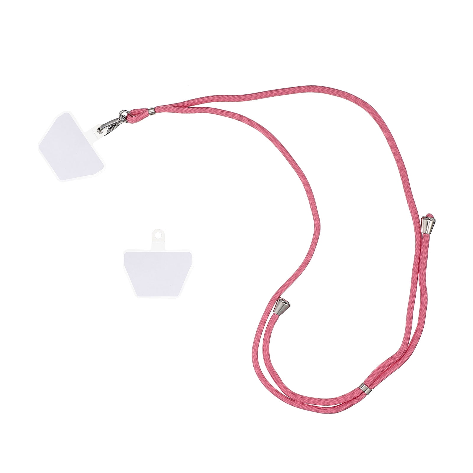 KALLORY 2 Patches Transparent Nylon Neck Strap Lanyard for Daily Use ...