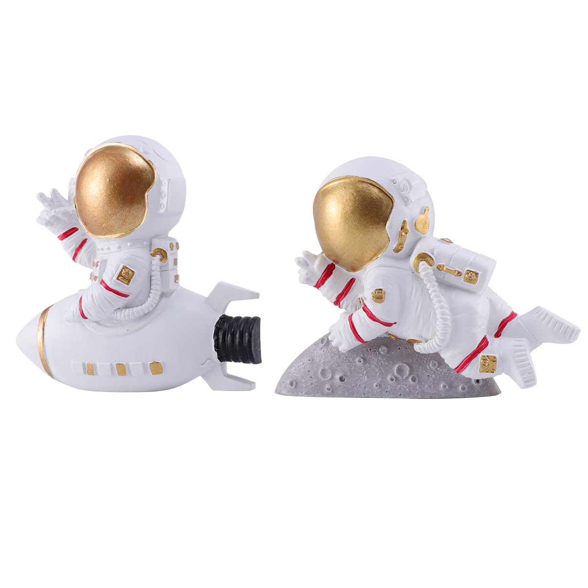 KALLORY 2 Pcs Astronaut Switch Sticker Wall Socket Decoration Bedroom ...