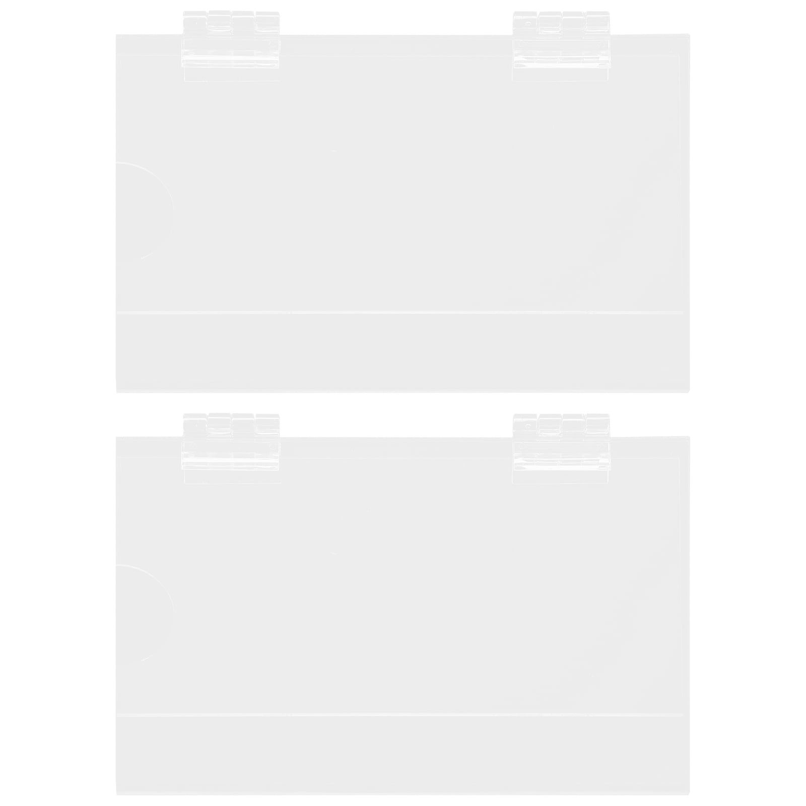 KALLORY 2 Pcs Price Tag Holder Display Sign Shelf Label Rack ...