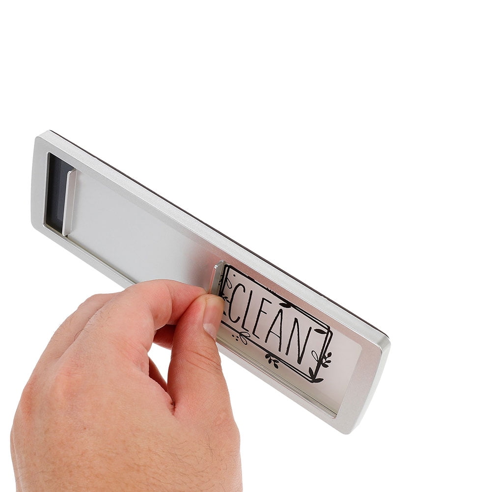 KALLORY 2 Sets Dishwasher Magnet Dirty Clean Sign Stickers Dryer Washer ...