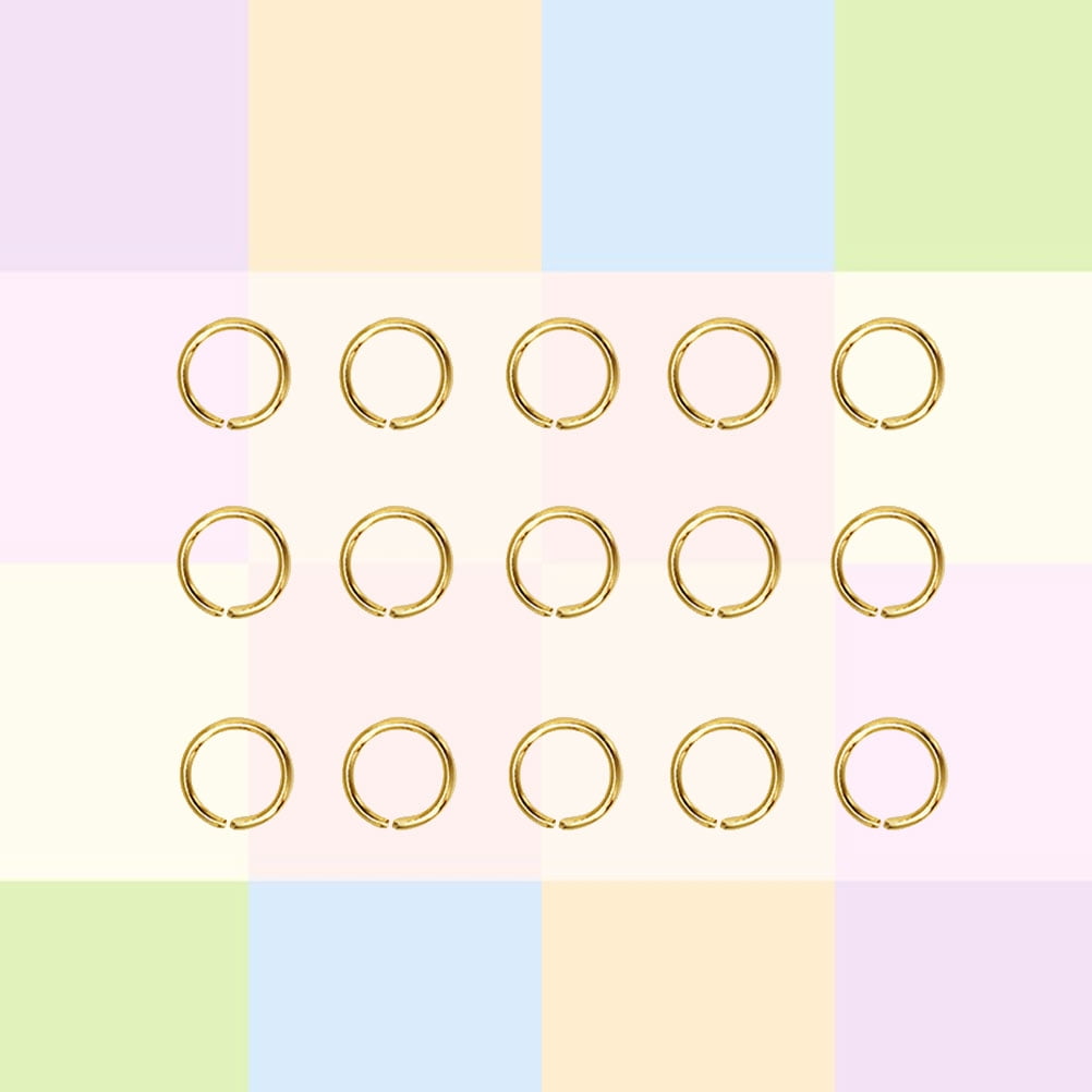 KALLORY 200Pcs Split Key Rings for Keys Cards and Jewelry Making Heavy ...