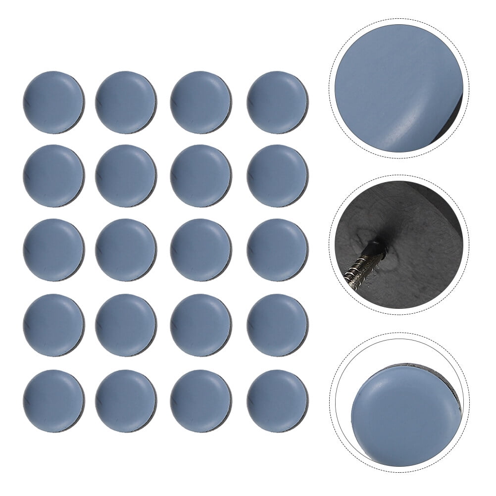 KALLORY 20Pcs Assorted Color Furniture Glide Sliders for Furniture Feet ...