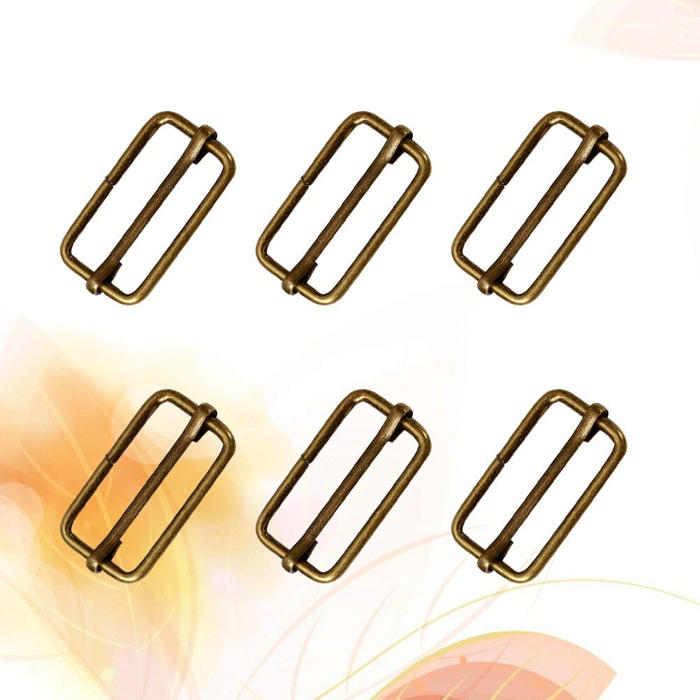 KALLORY 20Pcs Metal Buckles for Straps and Luggage Securing Strap with ...
