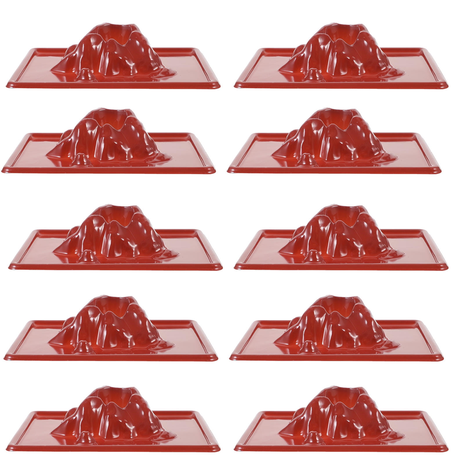 KALLORY 20Set Plastic Volcano Model for Science Experiment Compact ...