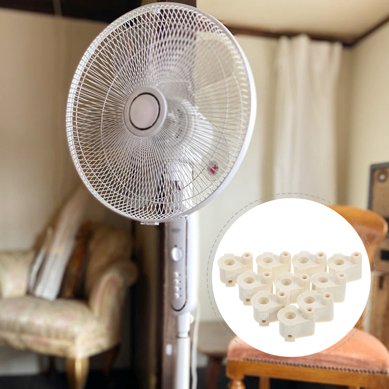 KALLORY 20pcs Electric Fan Accessory Fan Button Swing Shaft Connector ...