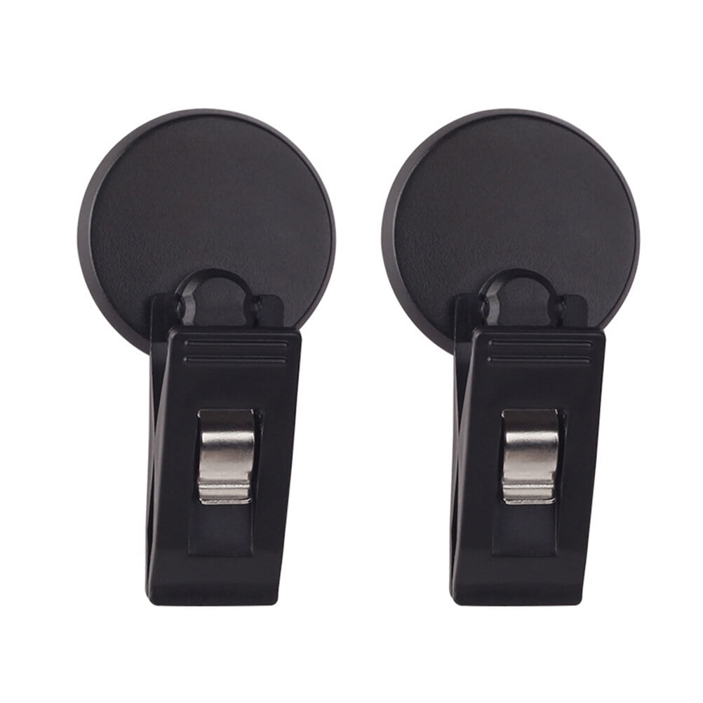 KALLORY 2Pcs Black ABS Parking Pass Hanger T-Shape Ticket Folder for ...
