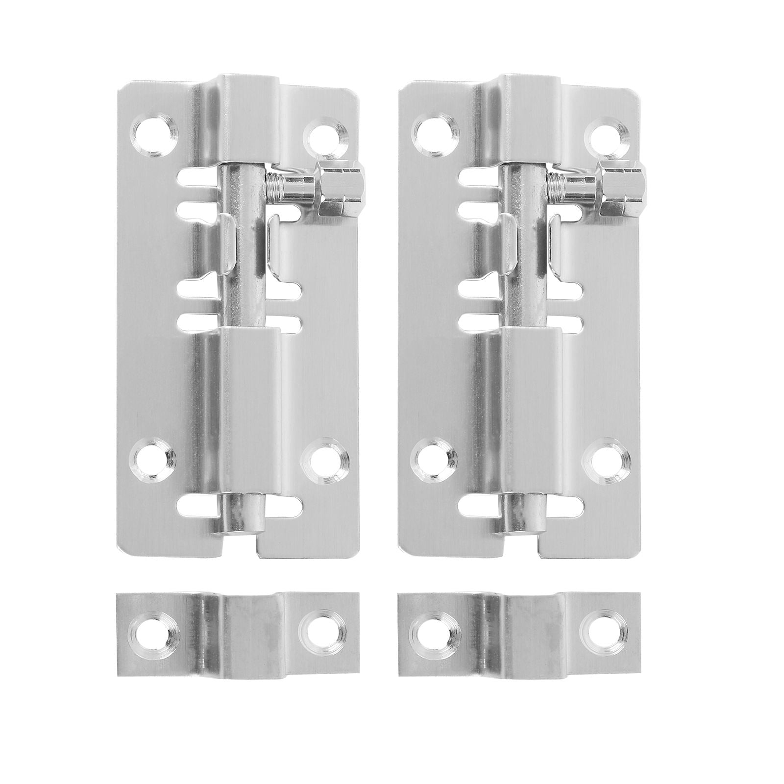 KALLORY 2Pcs Heavy Duty Security Slide Latch for Property Managers in ...