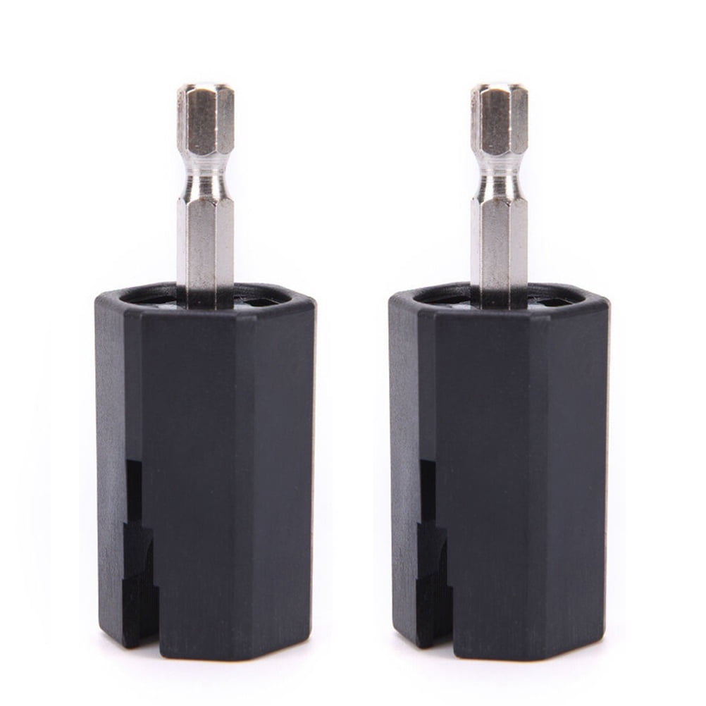 KALLORY 2Pcs Hexagonal Guitar String Winder Head Tool for Guitarists ...