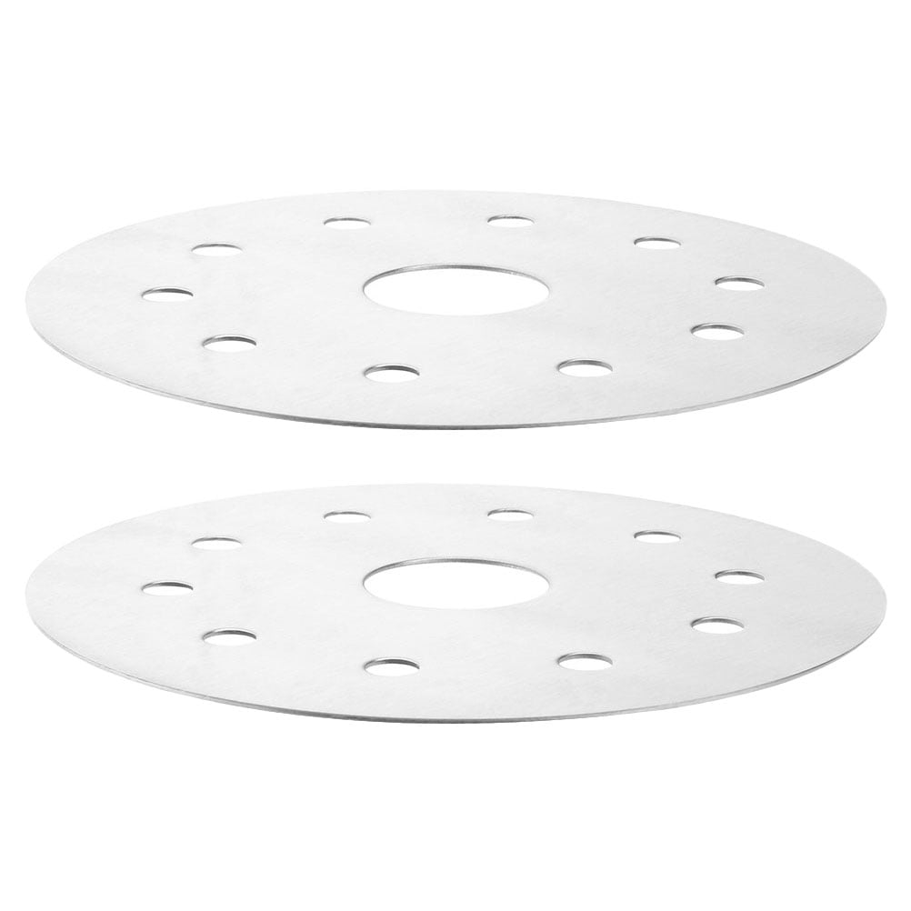 KALLORY 2Pcs Induction Diffuser Plate for Even Cooking Stainless Steel ...