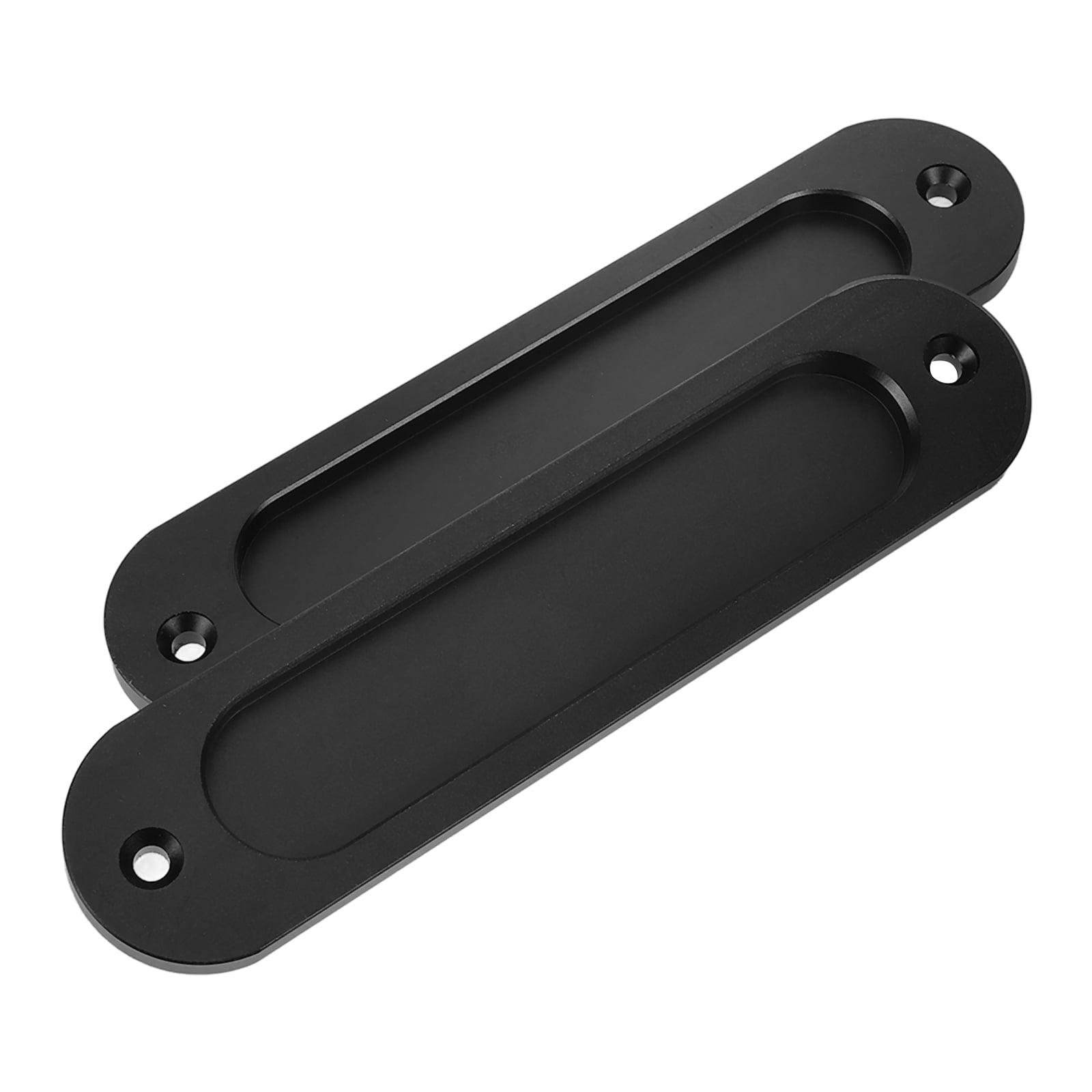 KALLORY 2Pcs Recessed Cabinet Handles Cabinet Embedded Door Handle ...