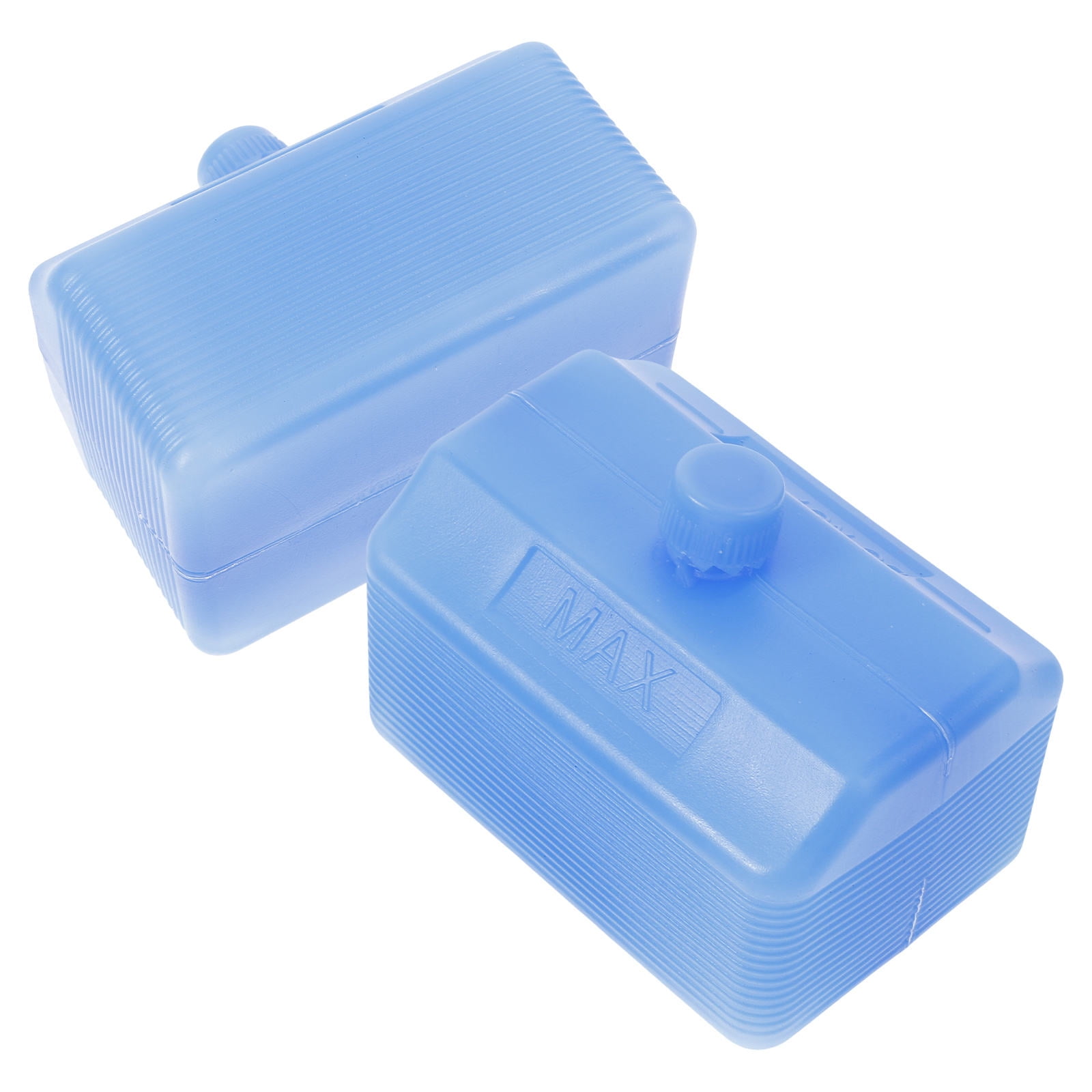 KALLORY 2Set Short Square Shape Ice Cooling Packs Fast Freezing ...