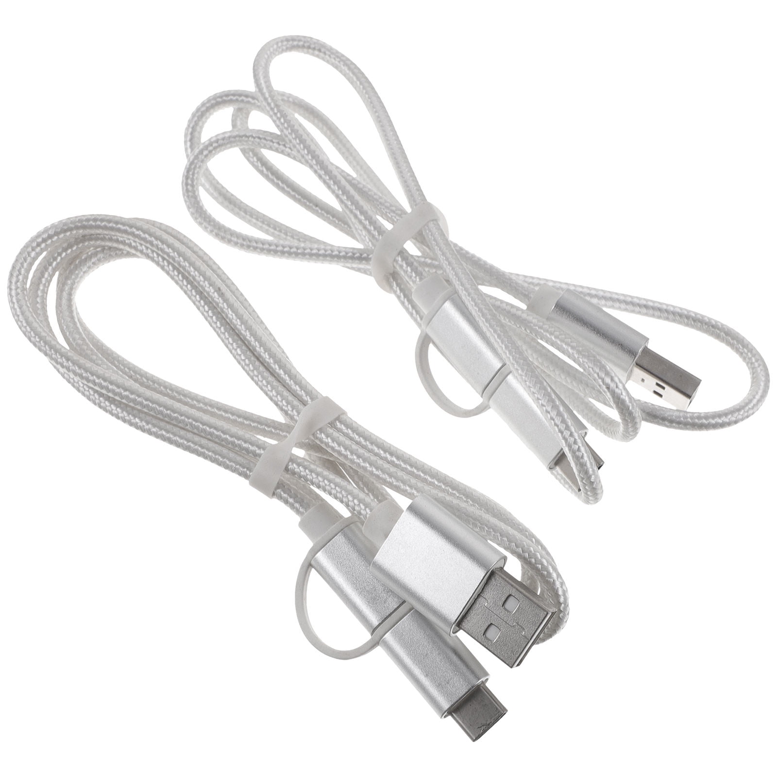KALLORY 2Set USB C Charging Cables Golden For Type-C Devices Fast ...