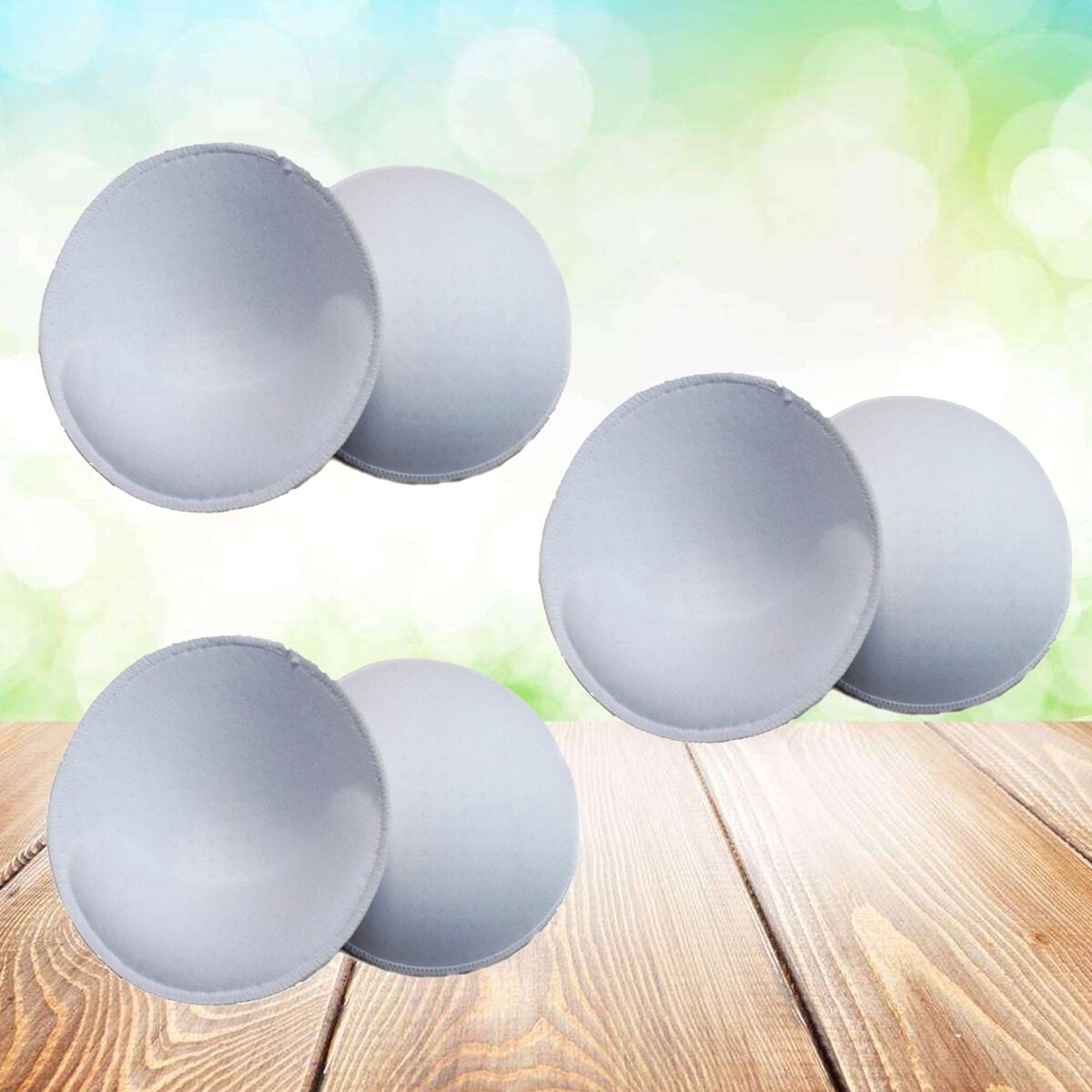 KALLORY 3 Pairs Padding for Bras Inserts Reusable 11.8x4.3in - Walmart.com