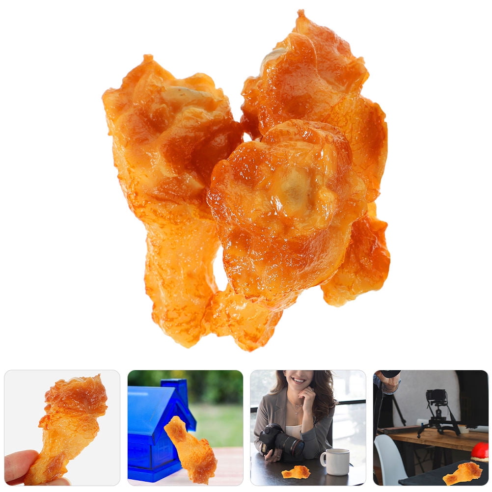KALLORY 3 Pcs Fake Chicken Drumstick Simulated Food Model - Walmart.com