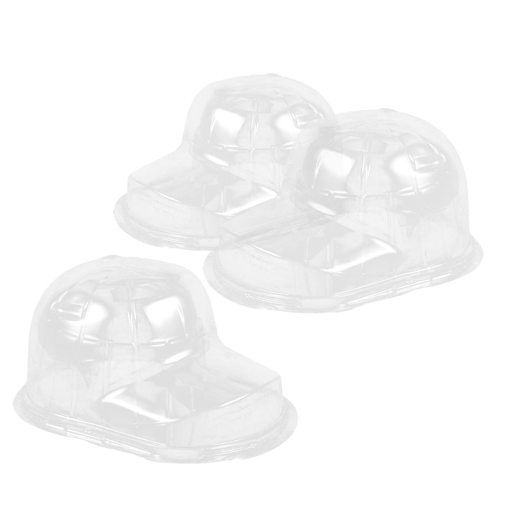 KALLORY 3 Sets Plastic Hat Holder Rack Cap Shaper Transparent - Walmart.com