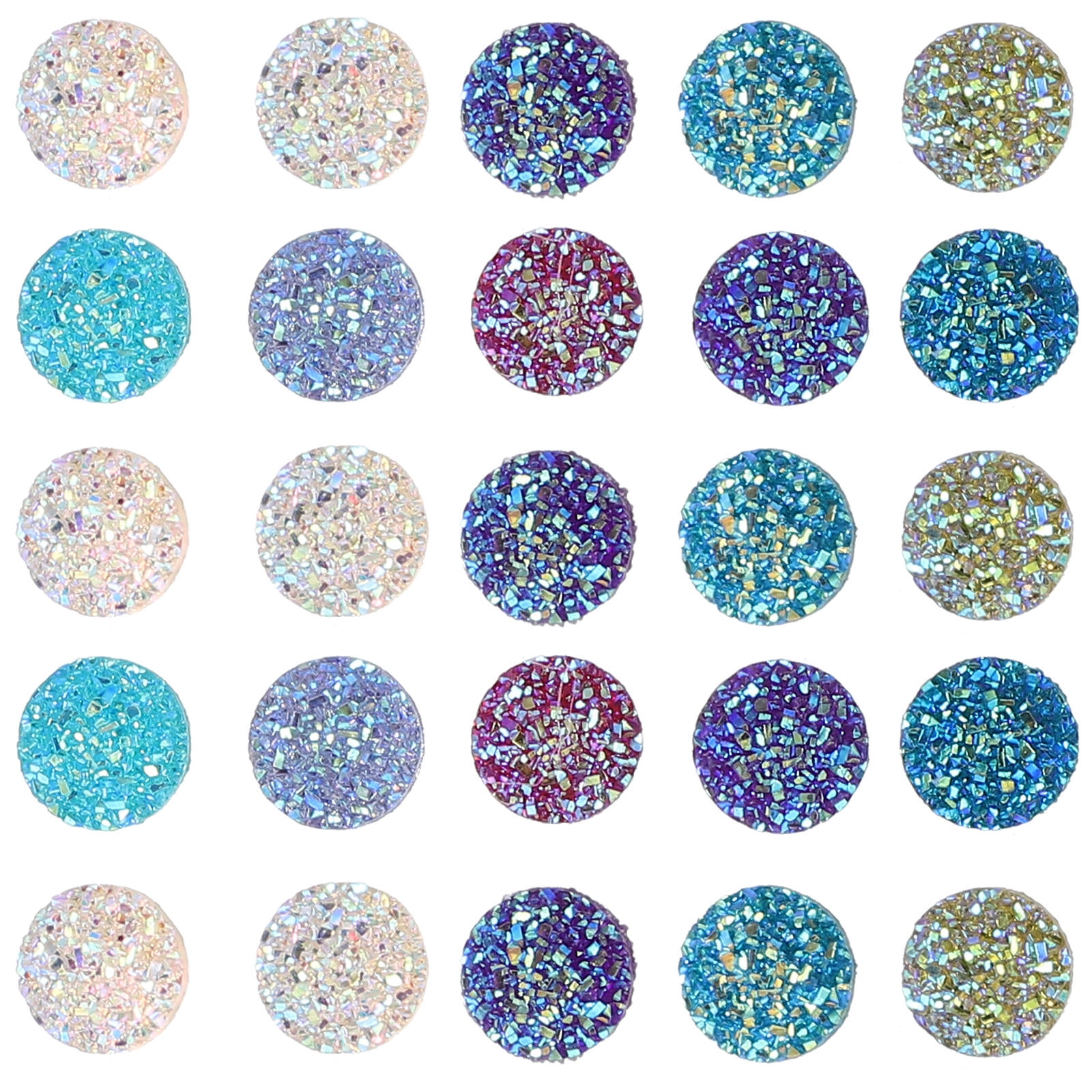 KALLORY 30Pcs Cute Push Pins Assorted Color Round Head Plastic for ...