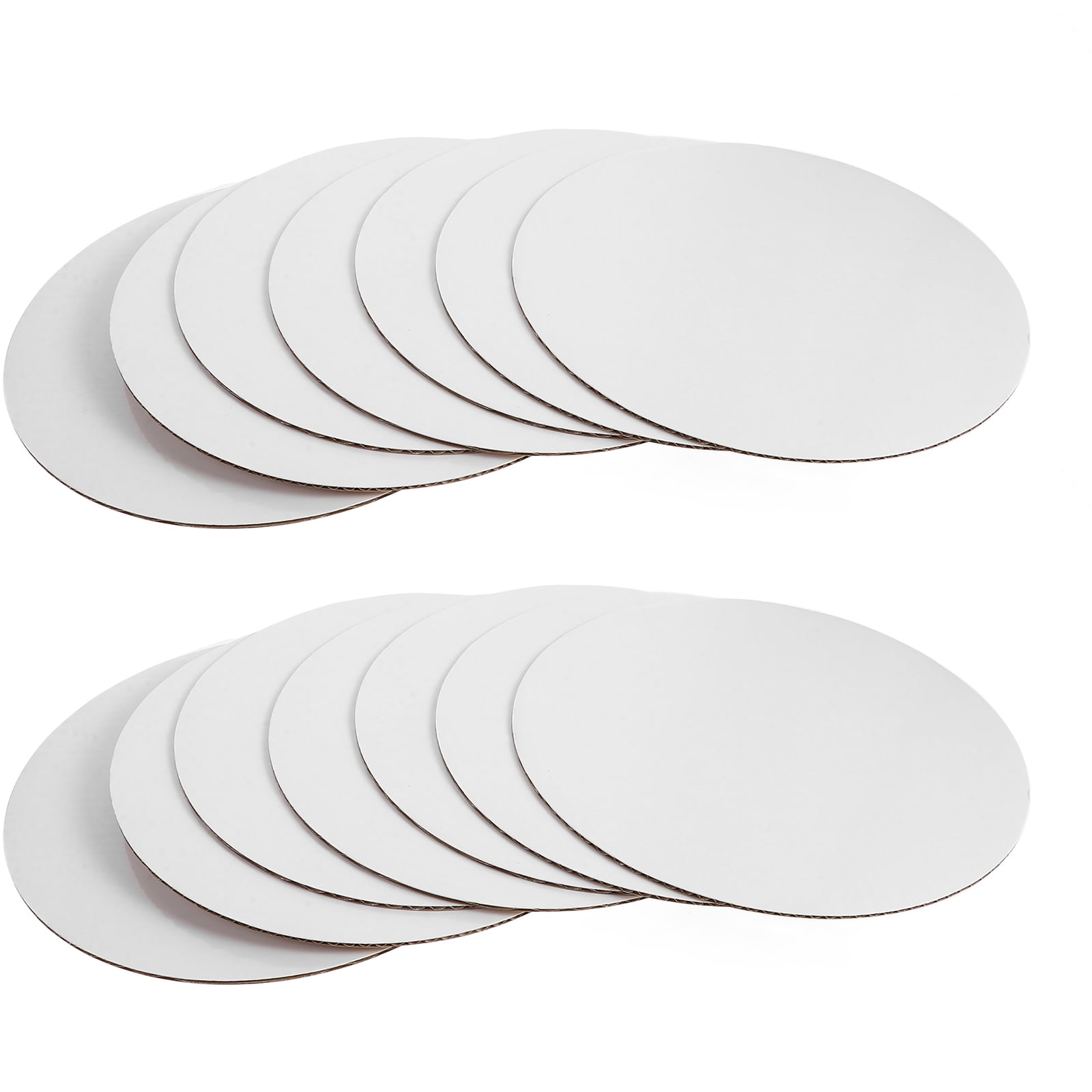 KALLORY Cakes Base Tray Cake Display Tray White Paper 30pcs - Walmart.com