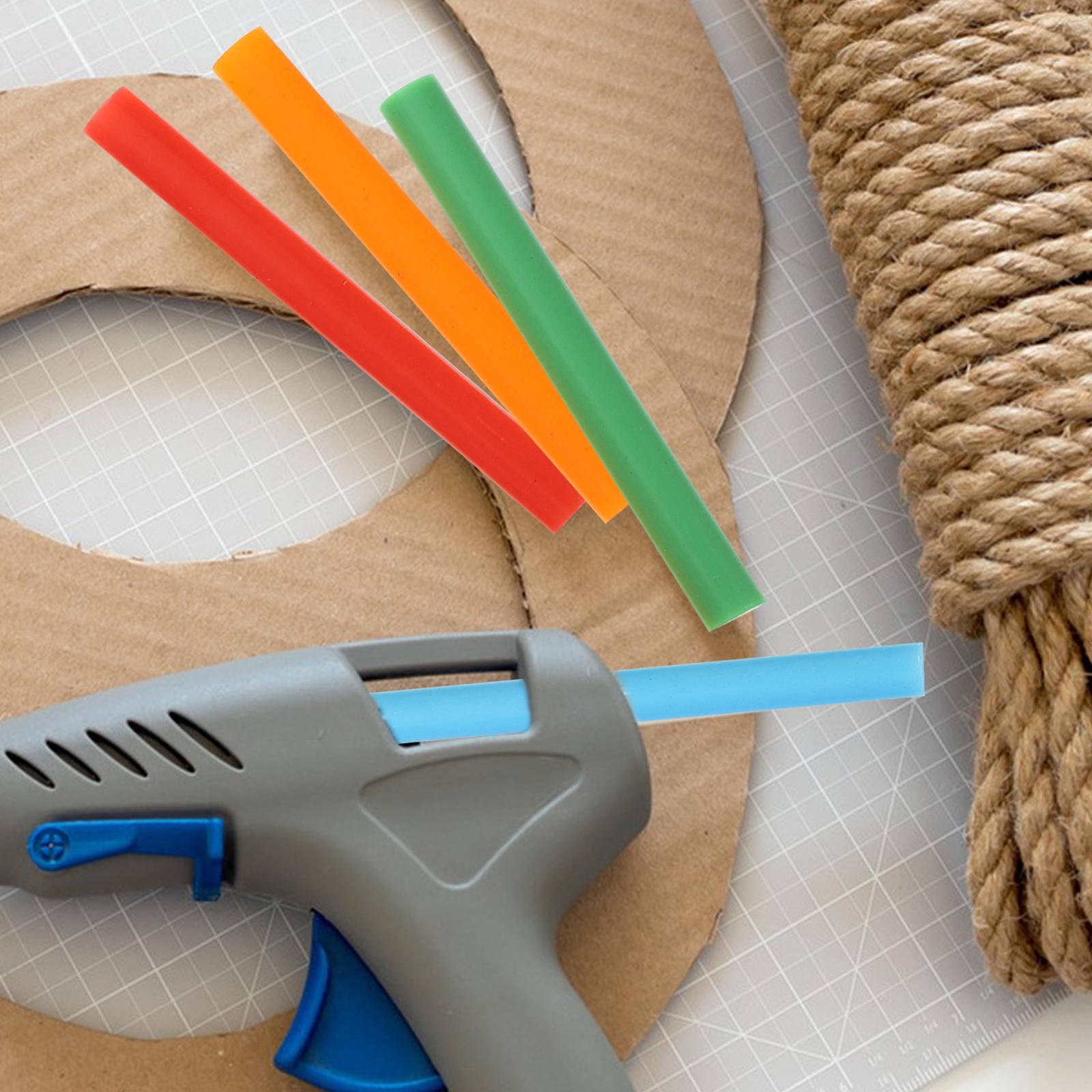 KALLORY 36Pcs Adhesive Hot Glue Sticks Multi-function Hot Glue Sticks ...