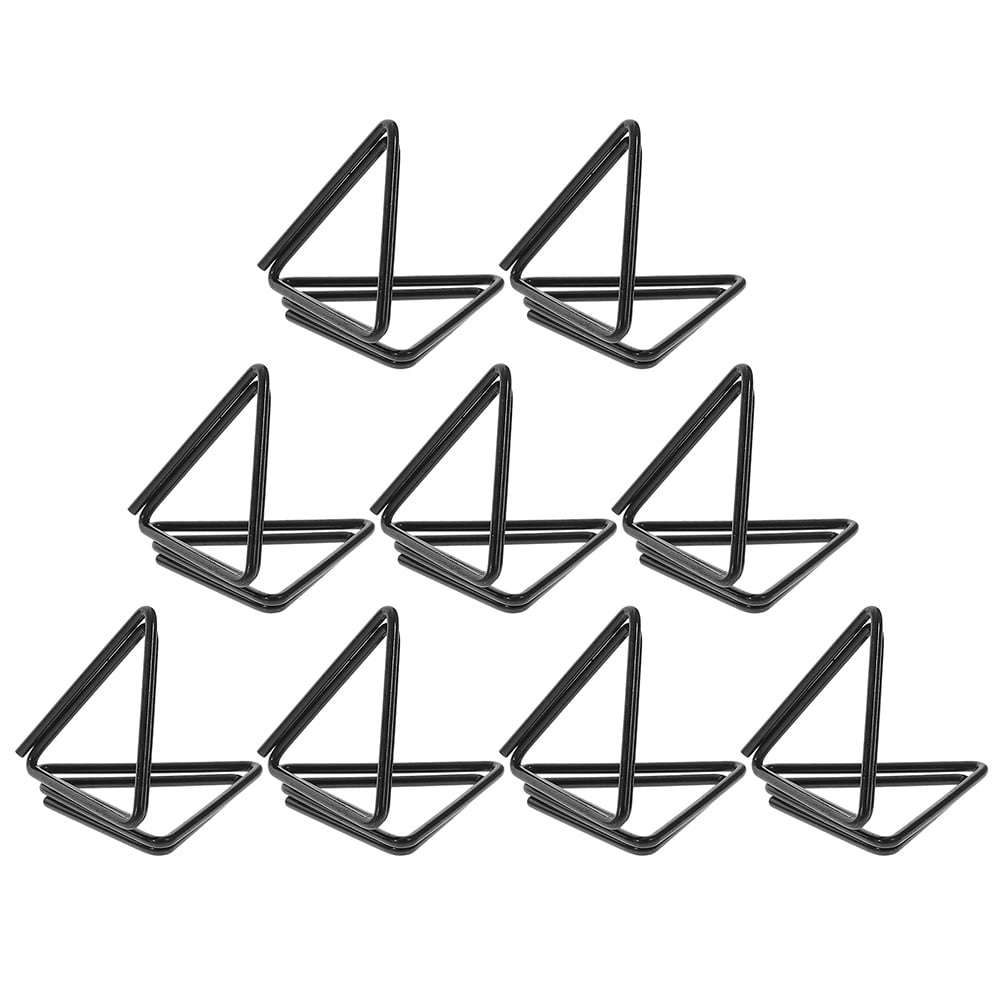 KALLORY 36Pcs Shaped Paper Clips Wedding Invitations Clips Triangle ...