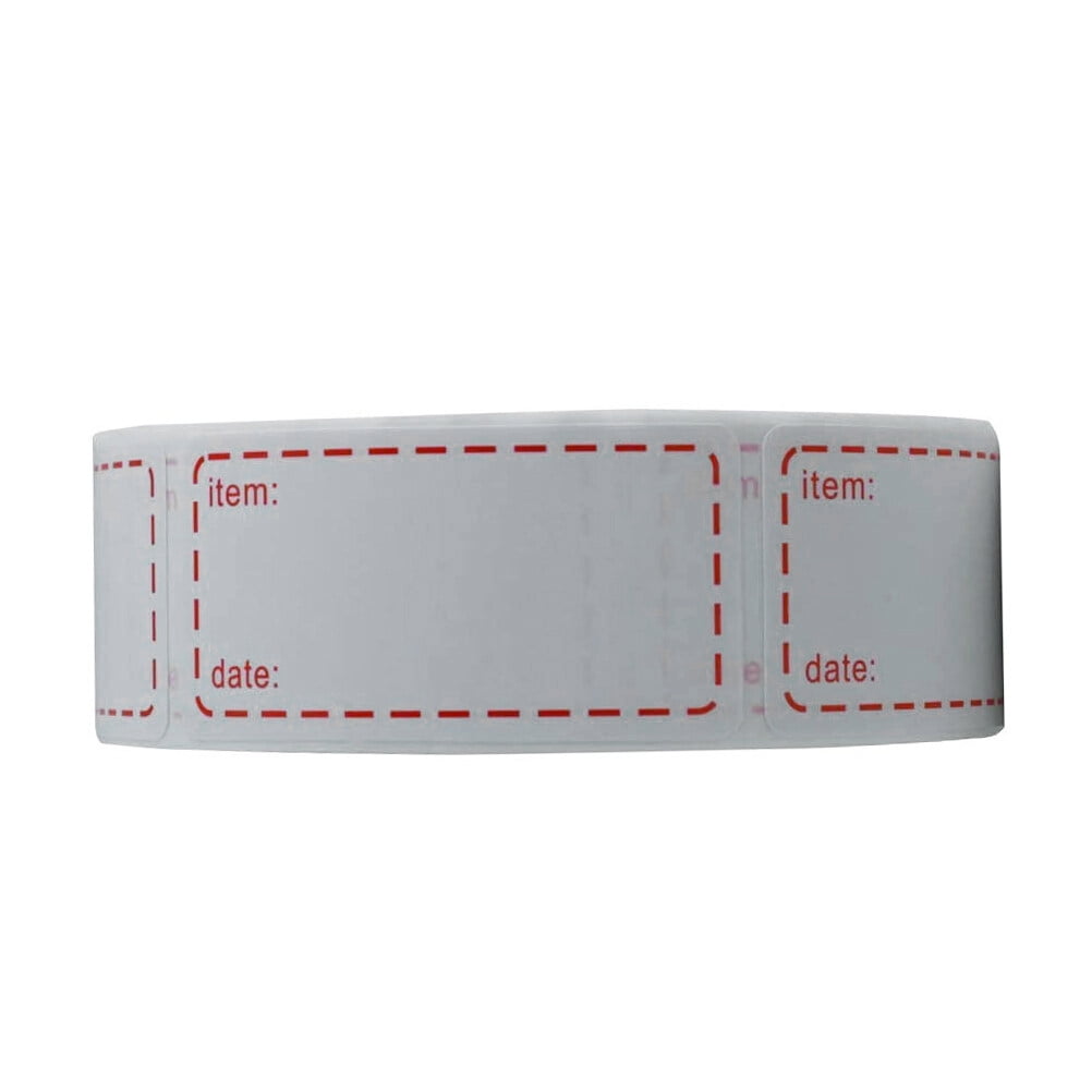 KALLORY 3Pack Date Sticker for Food Labeling and Storage White ...