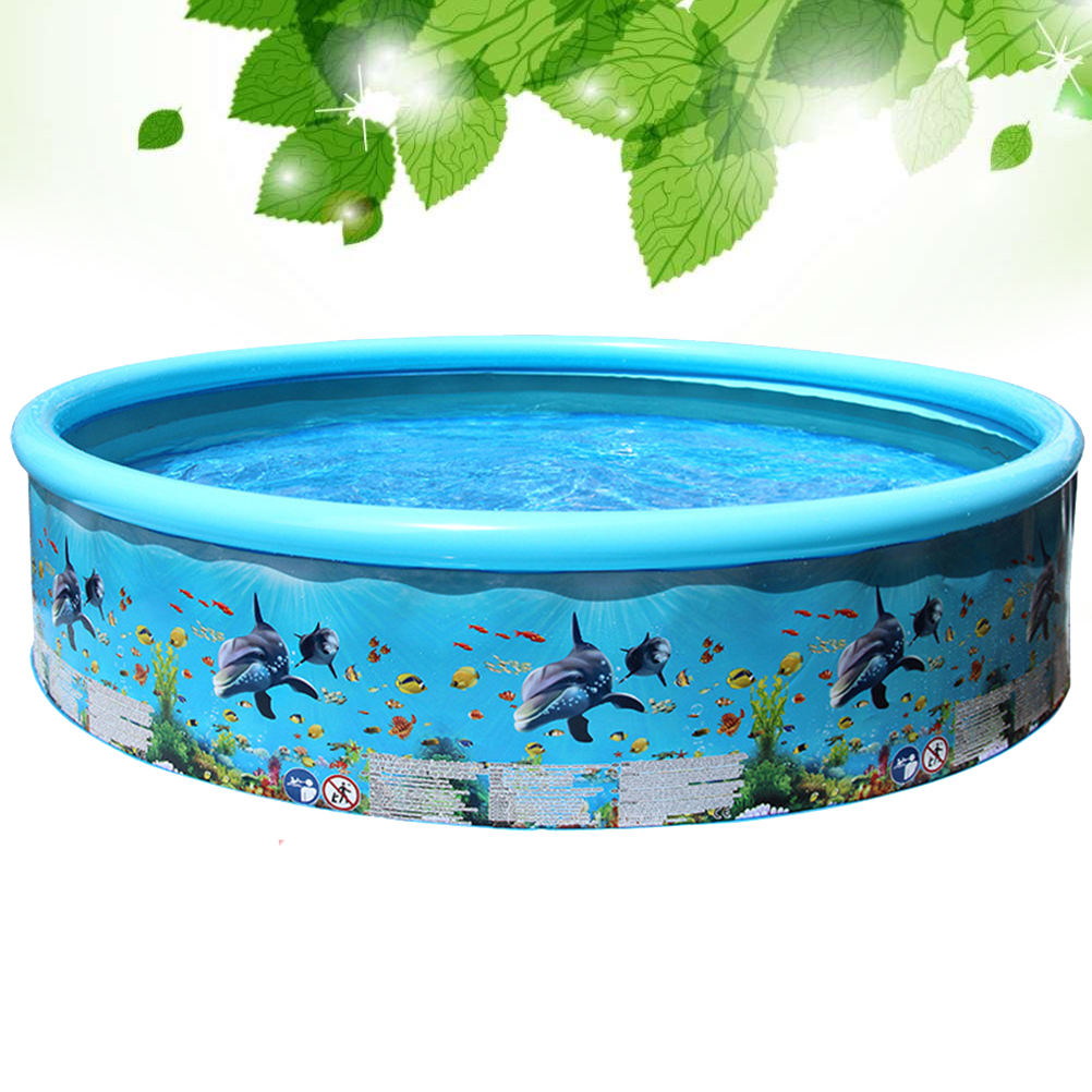 KALLORY 3Pack PVC Swimming Fish Pool Toy For Children With Parent-child ...