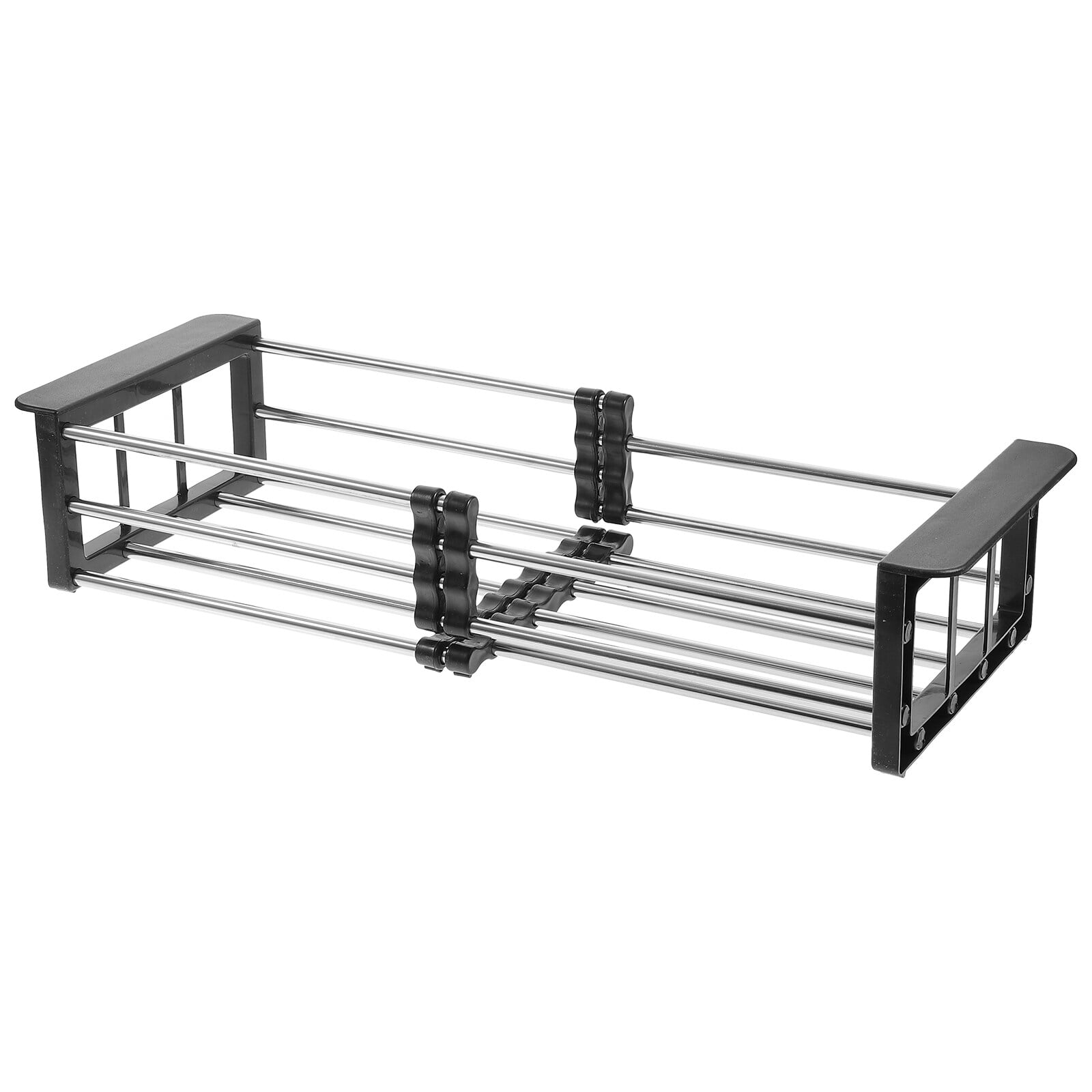KALLORY 3Pcs Retractable Stainless Steel Drain Rack Multi Purpose Sink ...