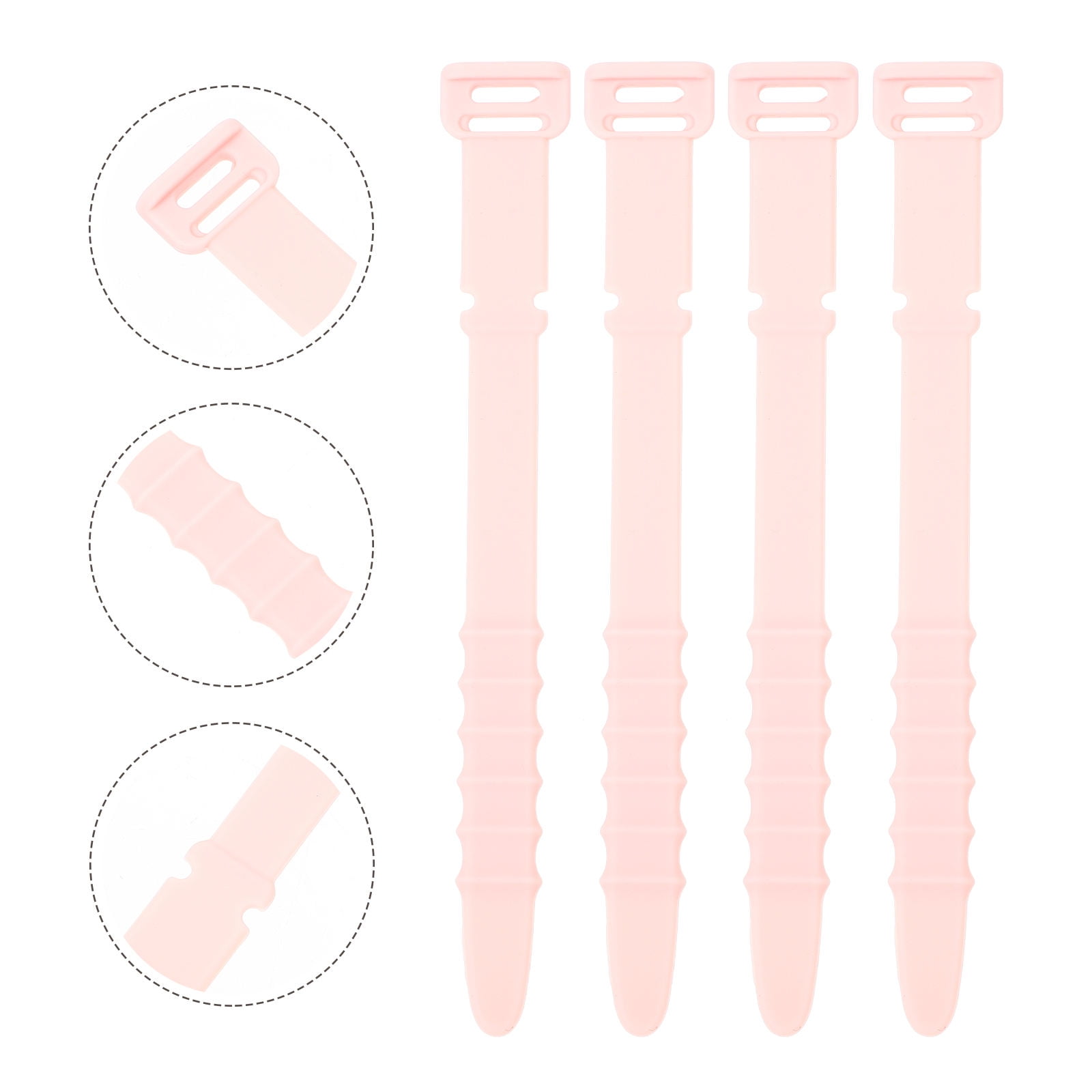 KALLORY 40Pcs Bone Shaped Phone Cable Clips for Travel Use Cable Cord ...