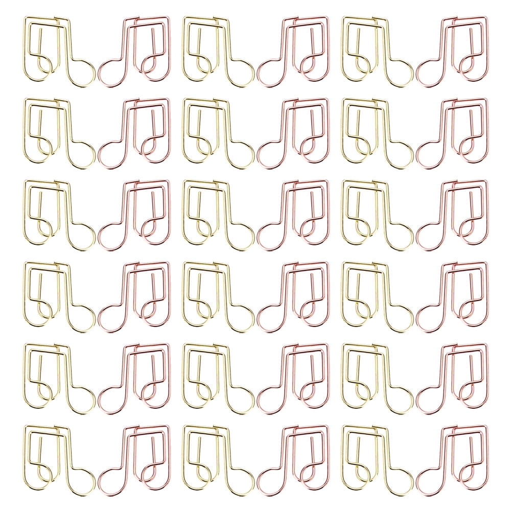 KALLORY 40Set Metal Paper Clips Assorted Paper Clips For Files ...