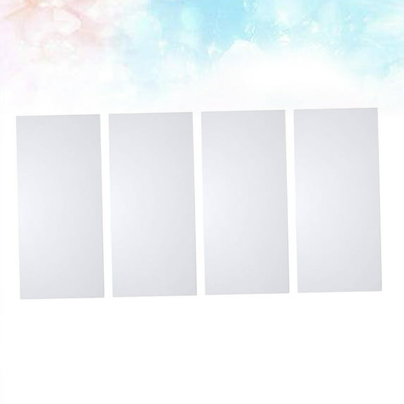 KALLORY 4Pcs Vent Magnetic Cover White Rectangular Magnet Seals Airflow ...