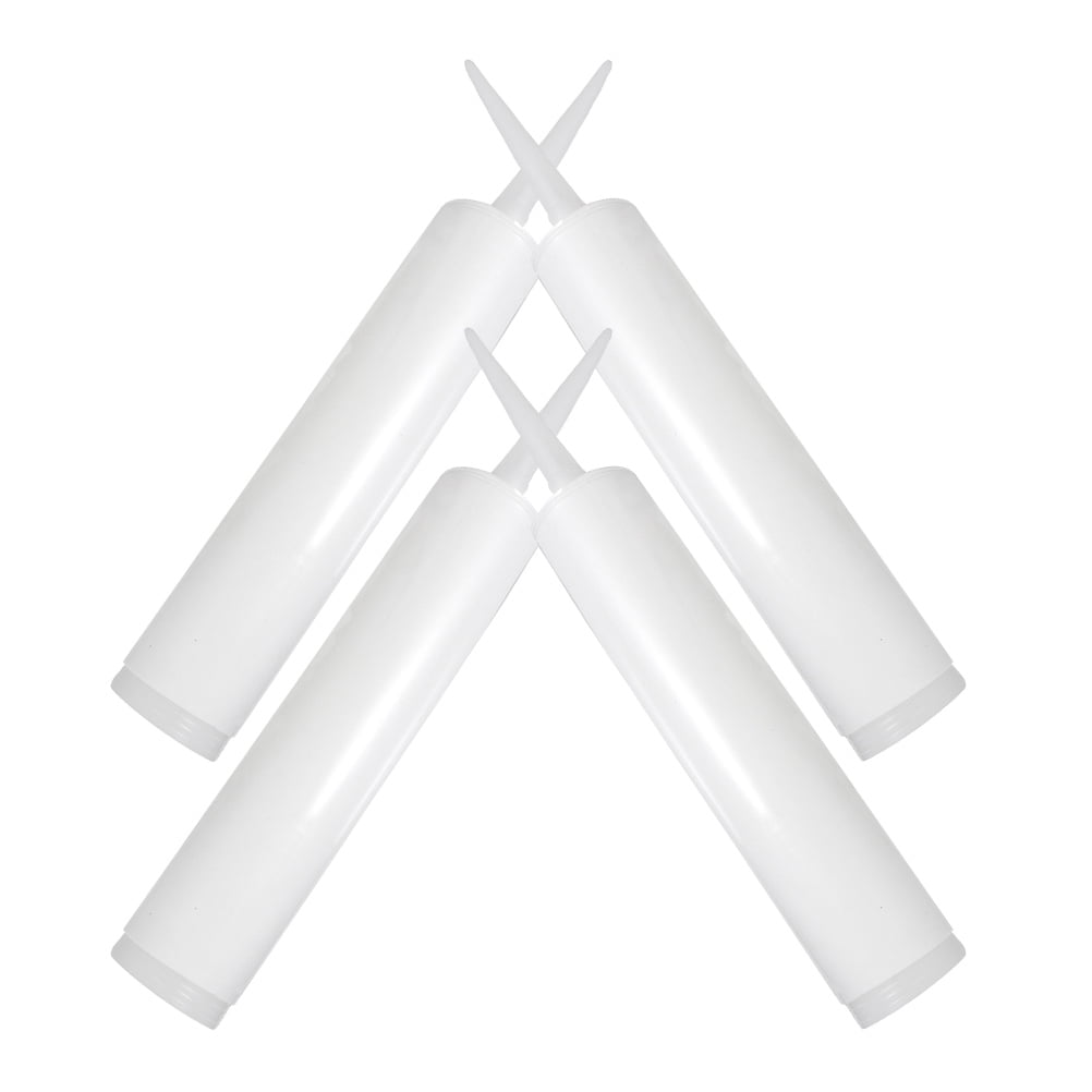 KALLORY 4pcs Caulk Tubes Empty Sealant Caulking Tubes Reusable Caulking ...