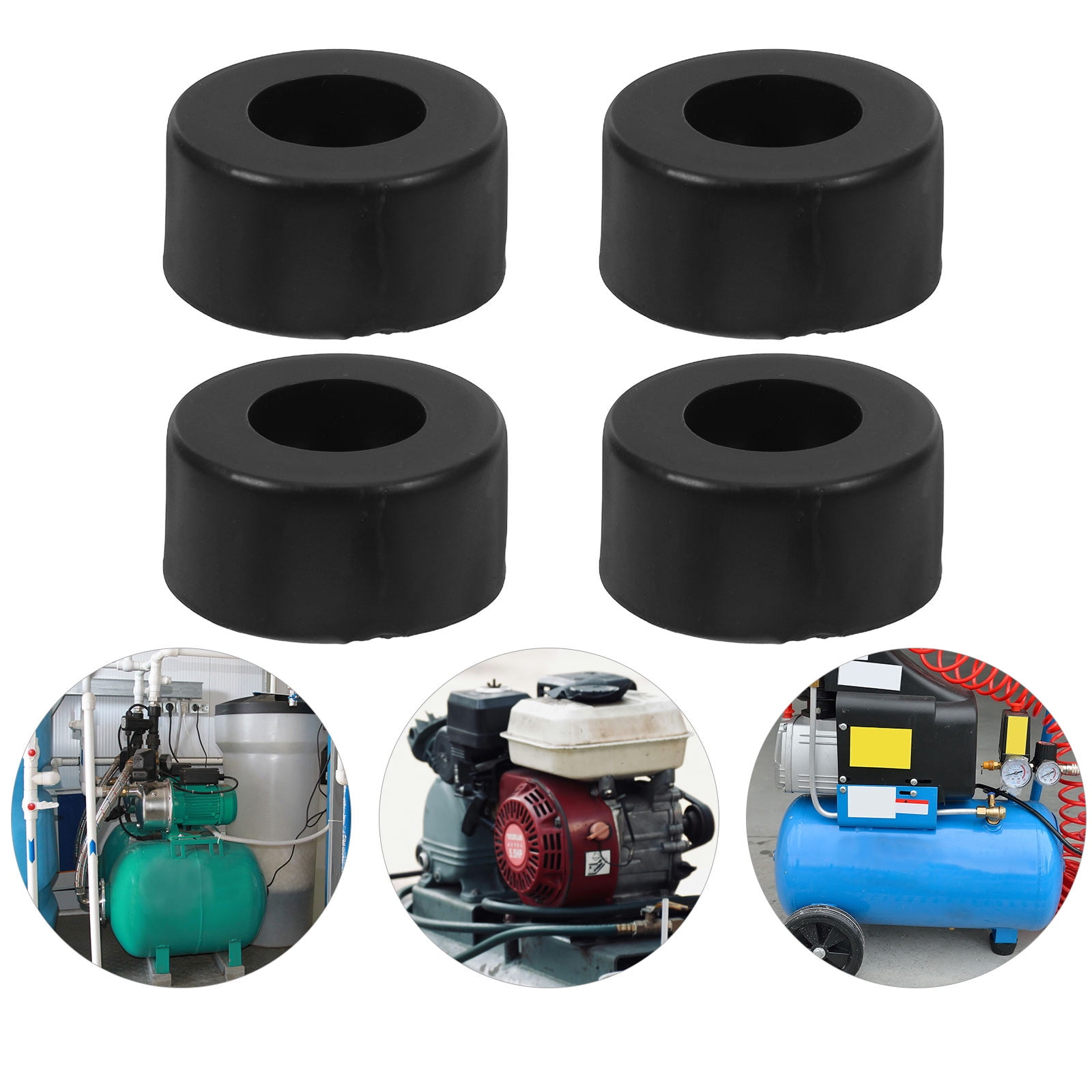 KALLORY 4Pcs Shock Absorbing Rubber Pads for Pressure Washer Generator ...