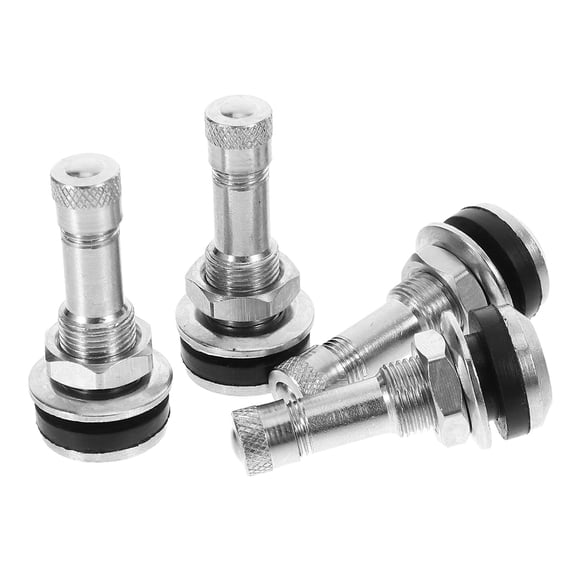 KALLORY 4pcs Tire Valve Stems for Car Use Made from Rubber and Copper ...