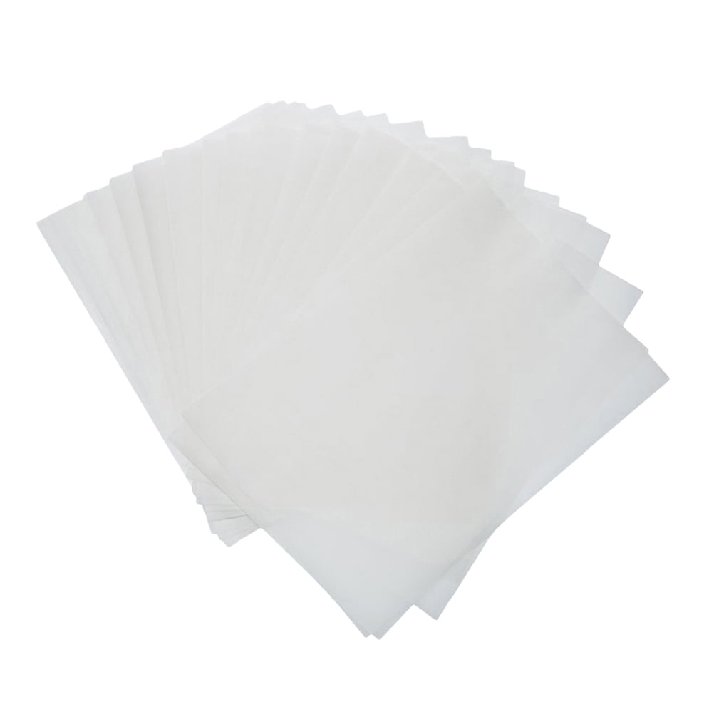 KALLORY 50 Pcs White Translucent Craft Paper Sheets for Tracing ...