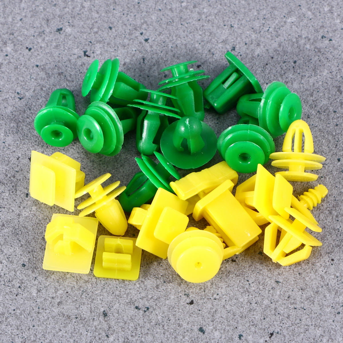 KALLORY 500 Pcs Assorted Color Plastic Nylon Trunk Trim Panel Fastener ...