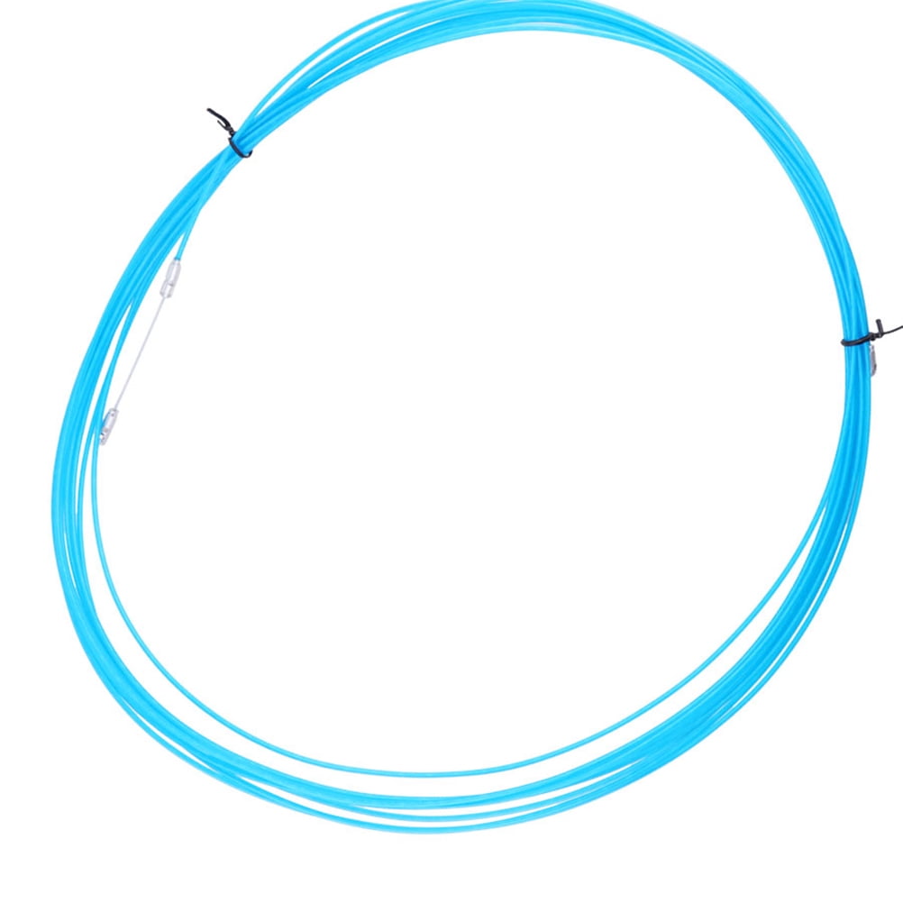 KALLORY 50M Blue Metal Threader with Flexible Spring for Cable Pulling ...