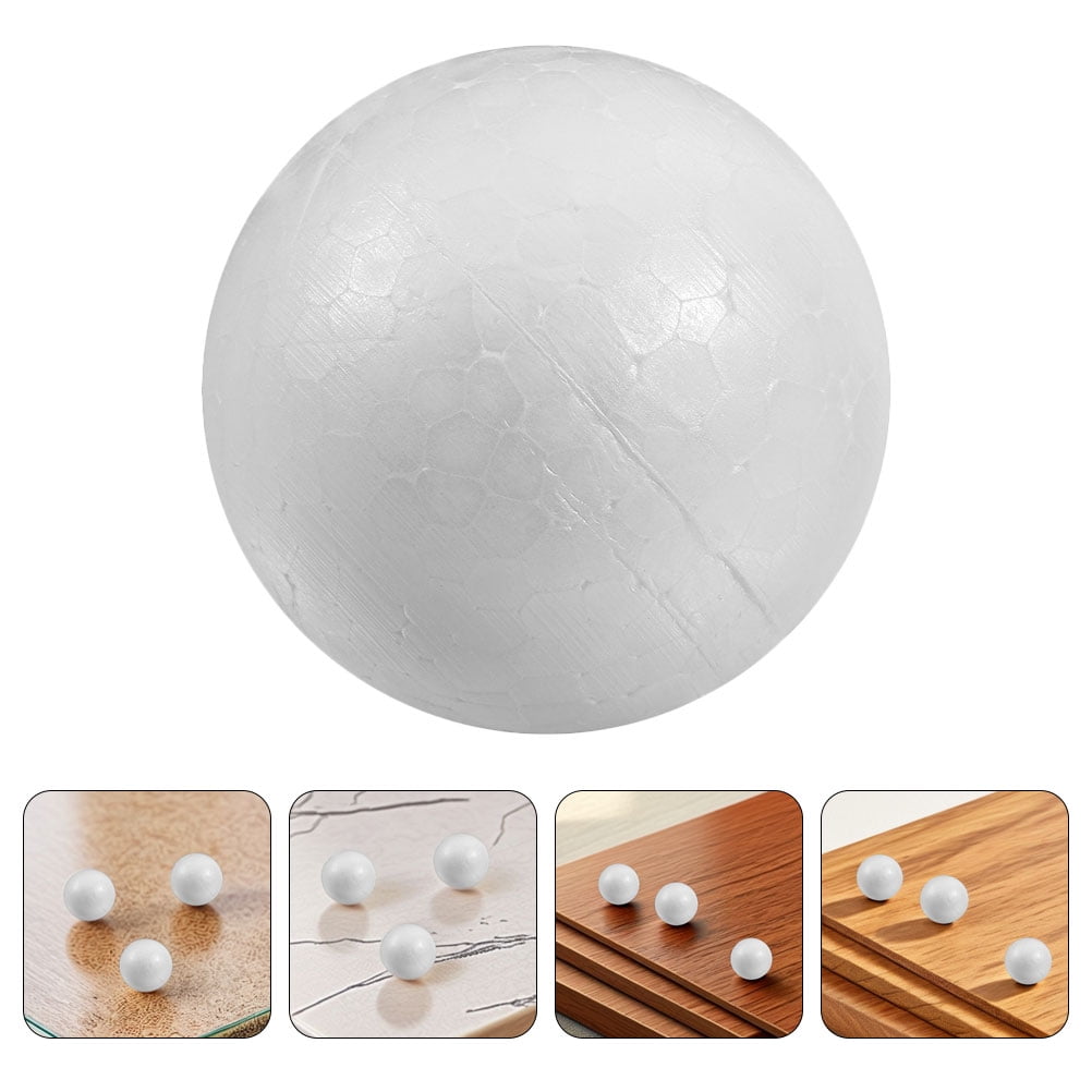 KALLORY 50Pcs Foam Spheres For Crafts Blank Design Crafting Foam For ...