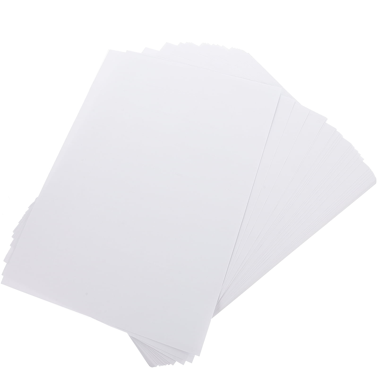 KALLORY White Adhesive Writing Paper Labels for Home, Office, School ...