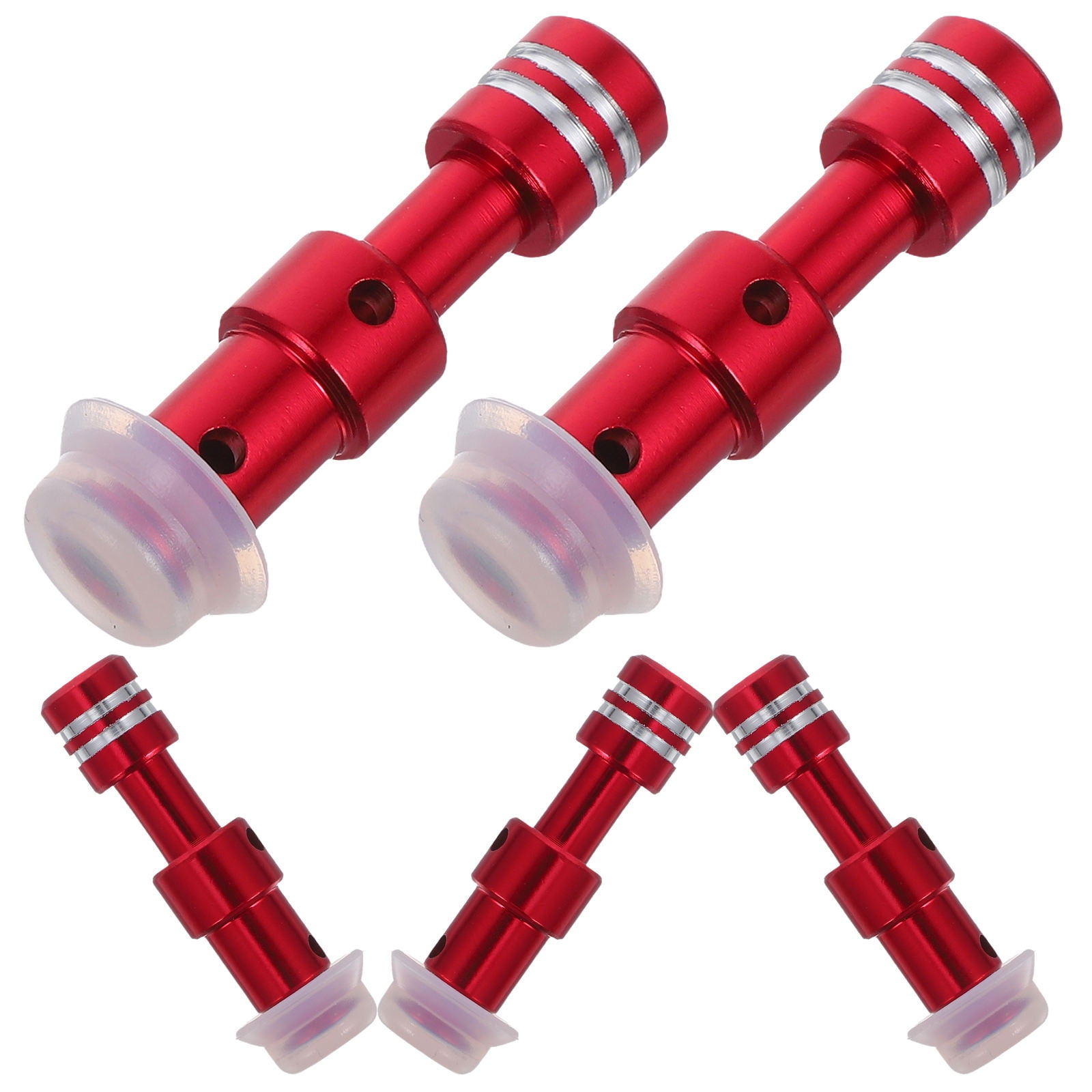 KALLORY 5Sets Float Valve Red Aluminium Pressure Relief Exhaust for ...