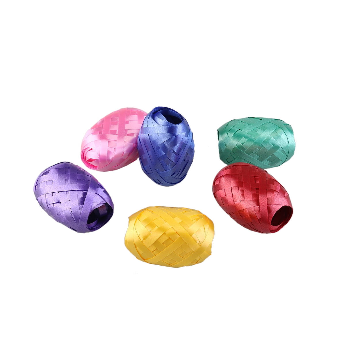 KALLORY 6Pack Balloon Ribbon Fastener Assorted Color for Birthday Party ...