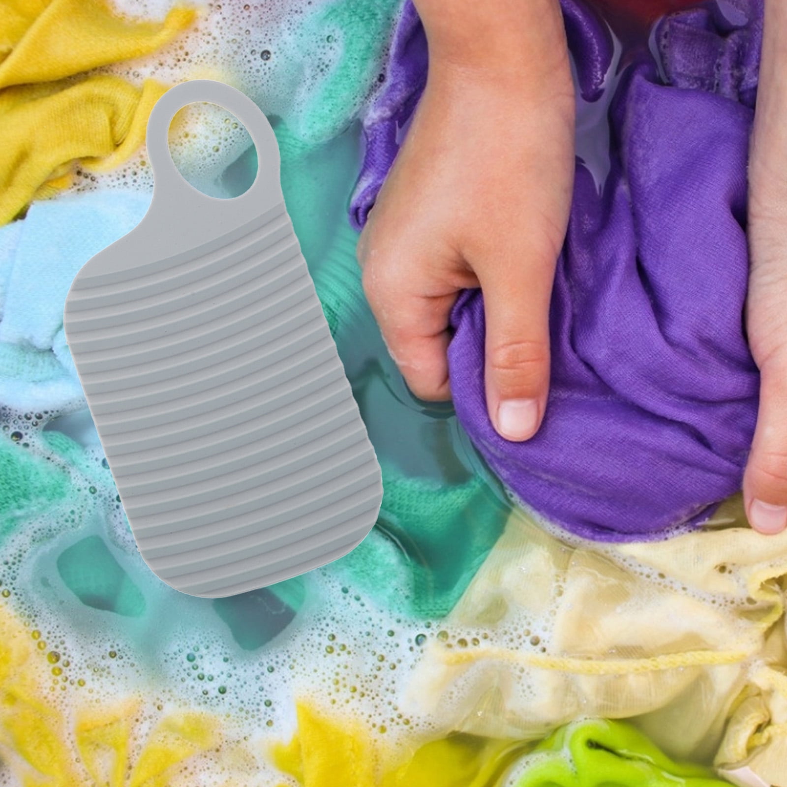 KALLORY 6Pcs Small Washboard for Clothes Hand Washing Travel Housework ...