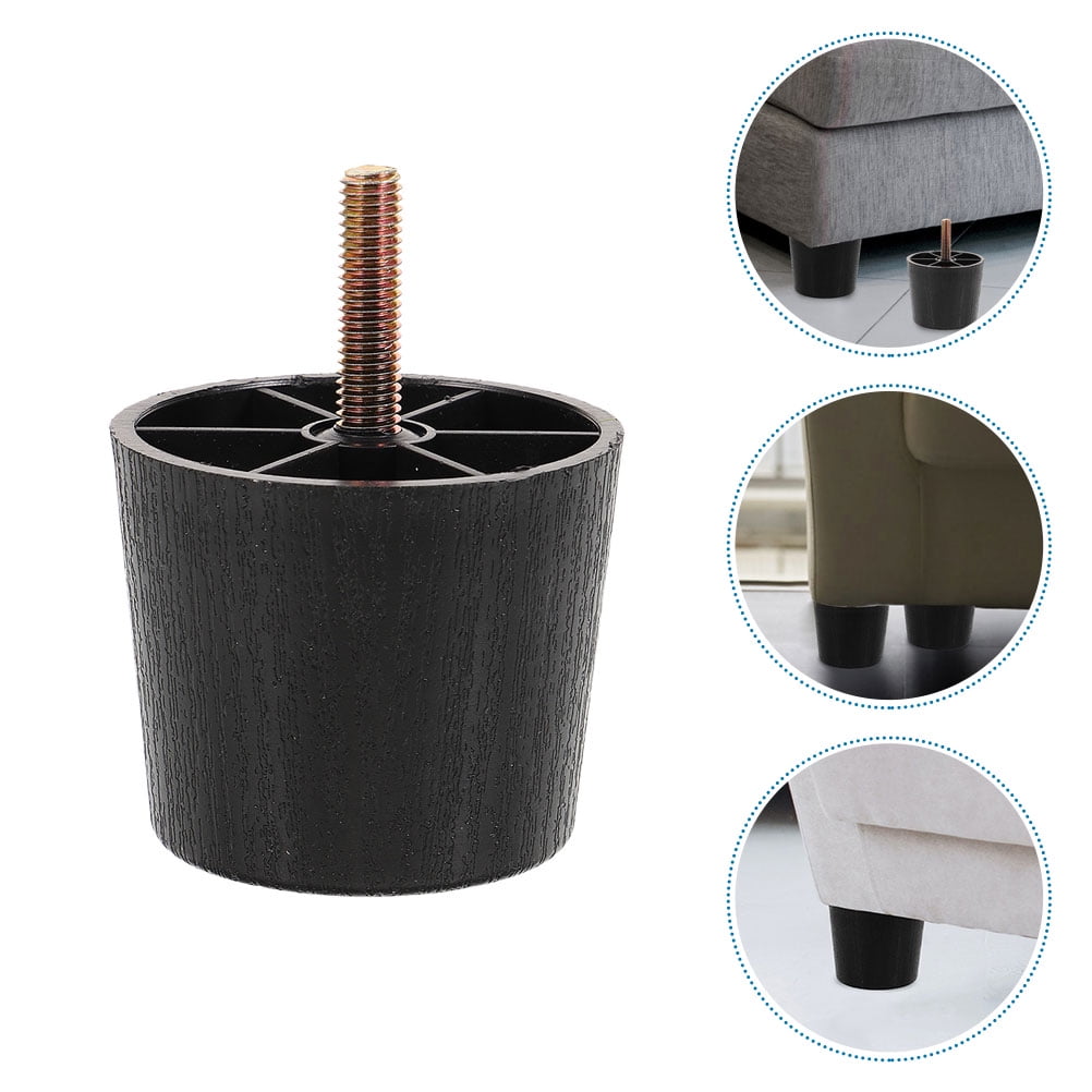 KALLORY 8 Pcs Table Stabilizers Furniture Shims Foot Feet Adjustable ...