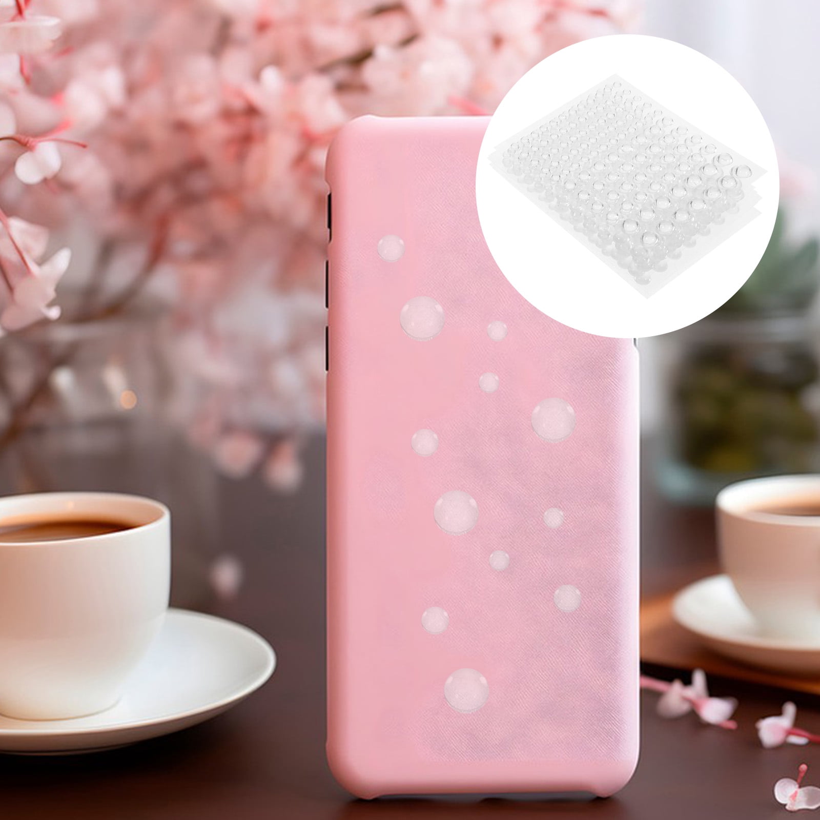 KALLORY 8 Sheets Diy Dew Shape Patches Acrylic Dewdrop Patches Diy Card ...